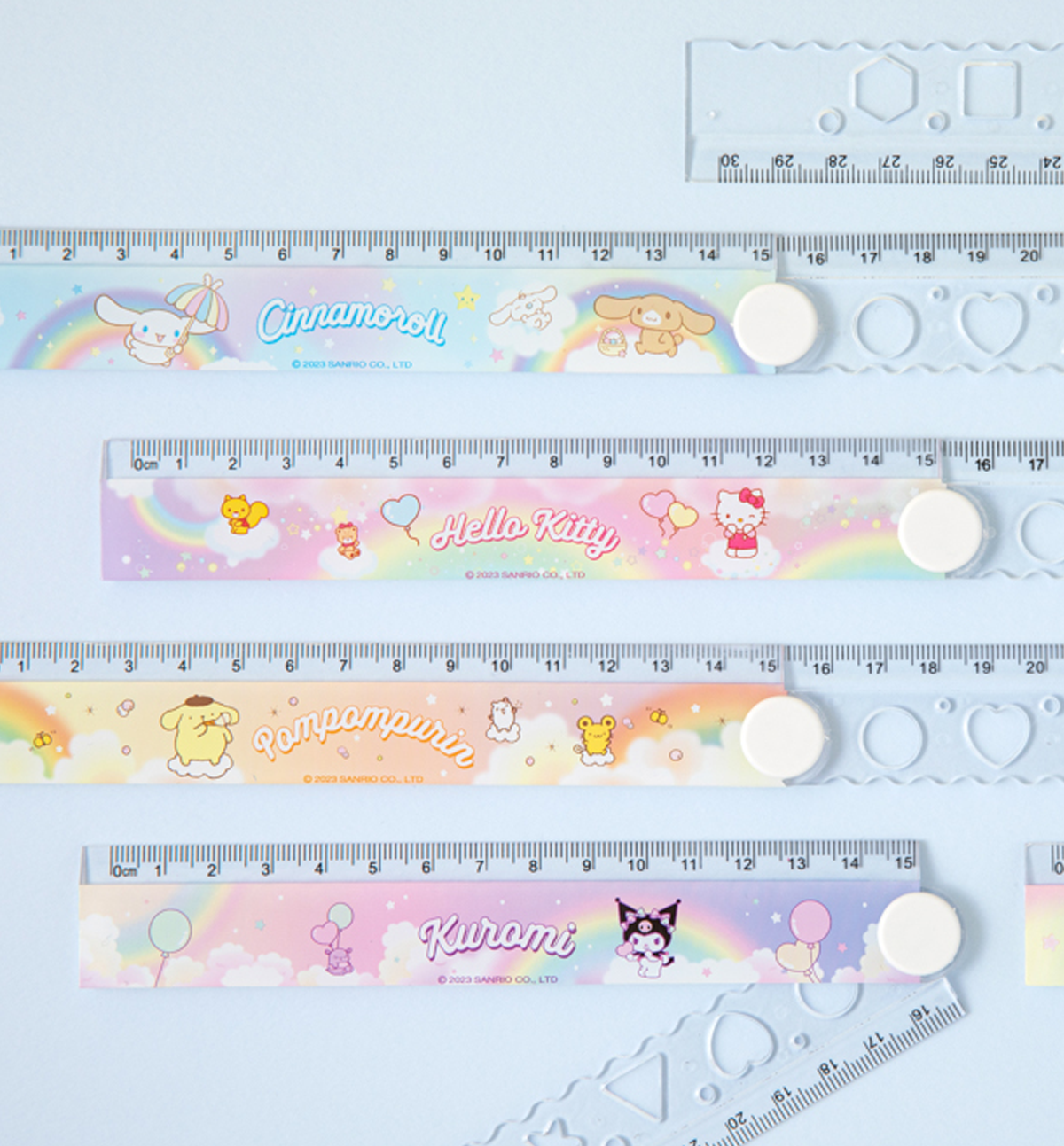 Sanrio Rainbow Folding Ruler [6 Designs]