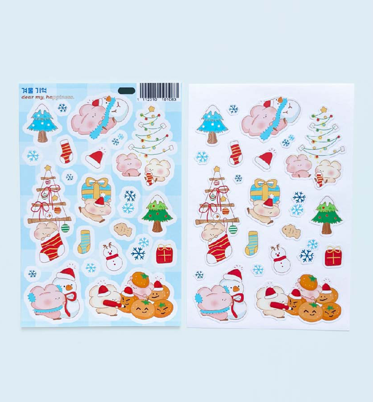 Winter Memory Seal Sticker