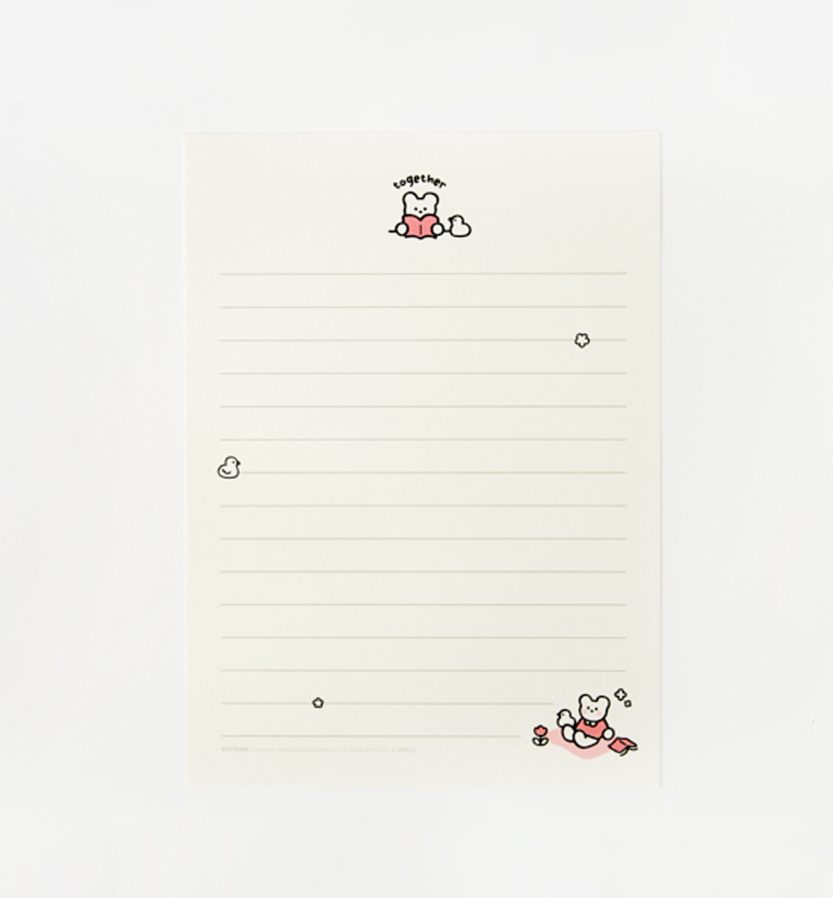 Bear & Duck Letters & Envelopes