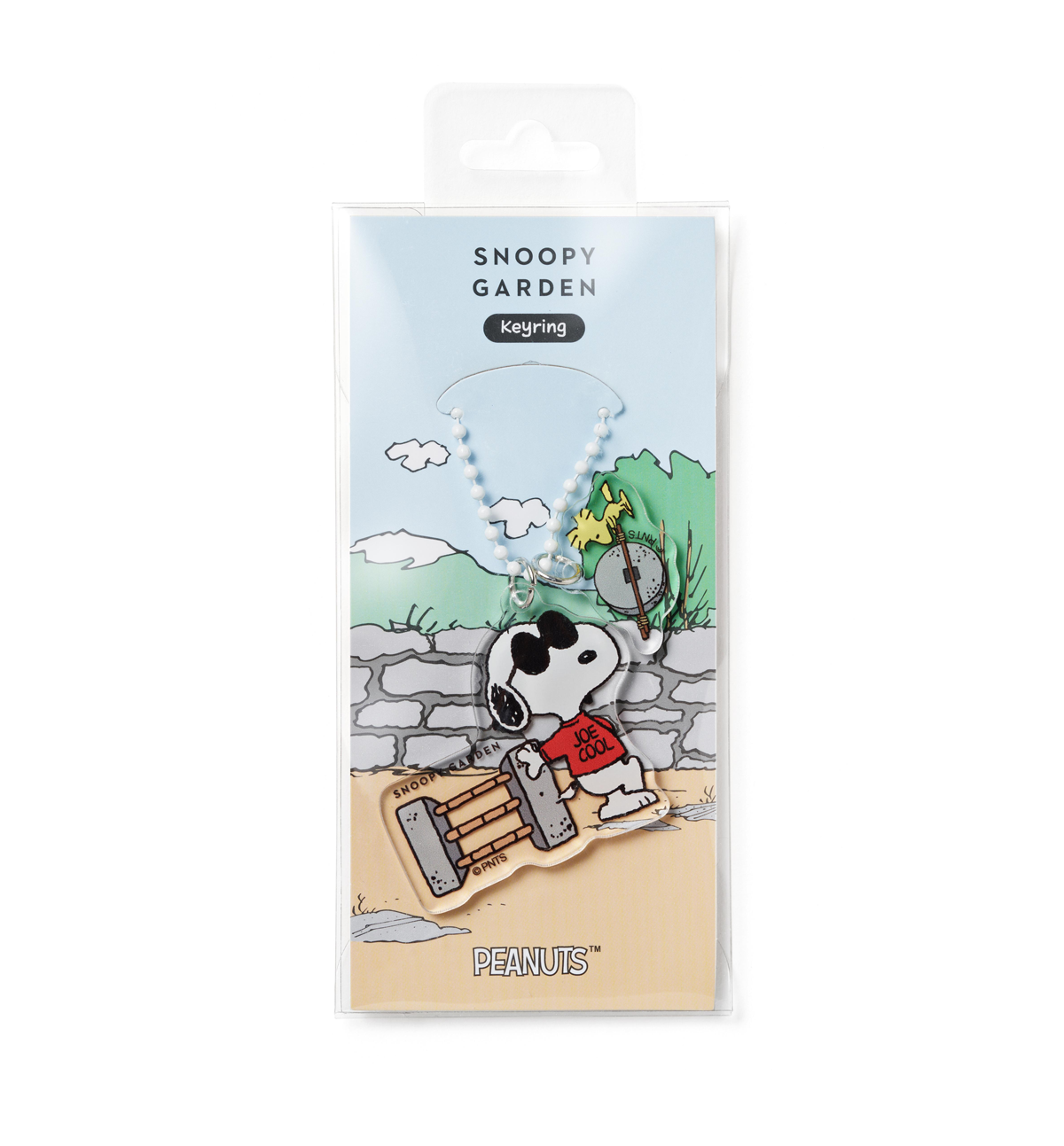 Snoopy Charcoal Acrylic Keyring