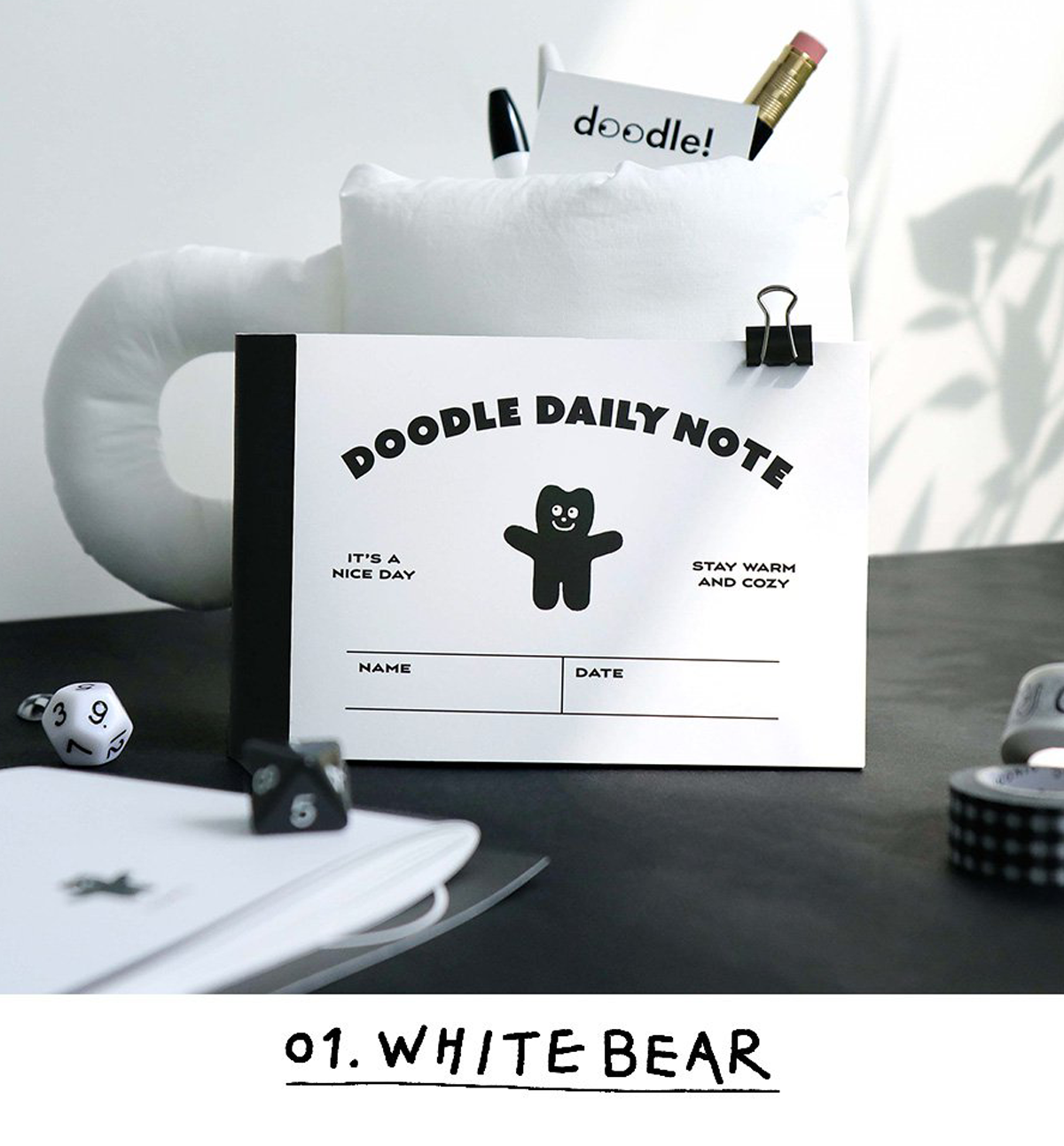 Doodle Daily Note Planner [1 Month]