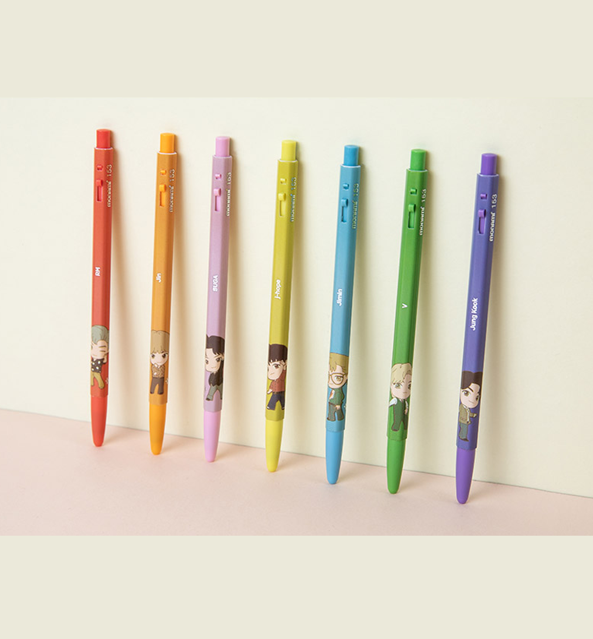 153 TinyTan Dynamite 7 Pens Set [Limited Edition]