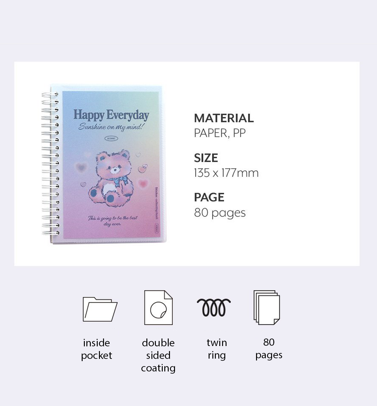 Sticker Collecting Book