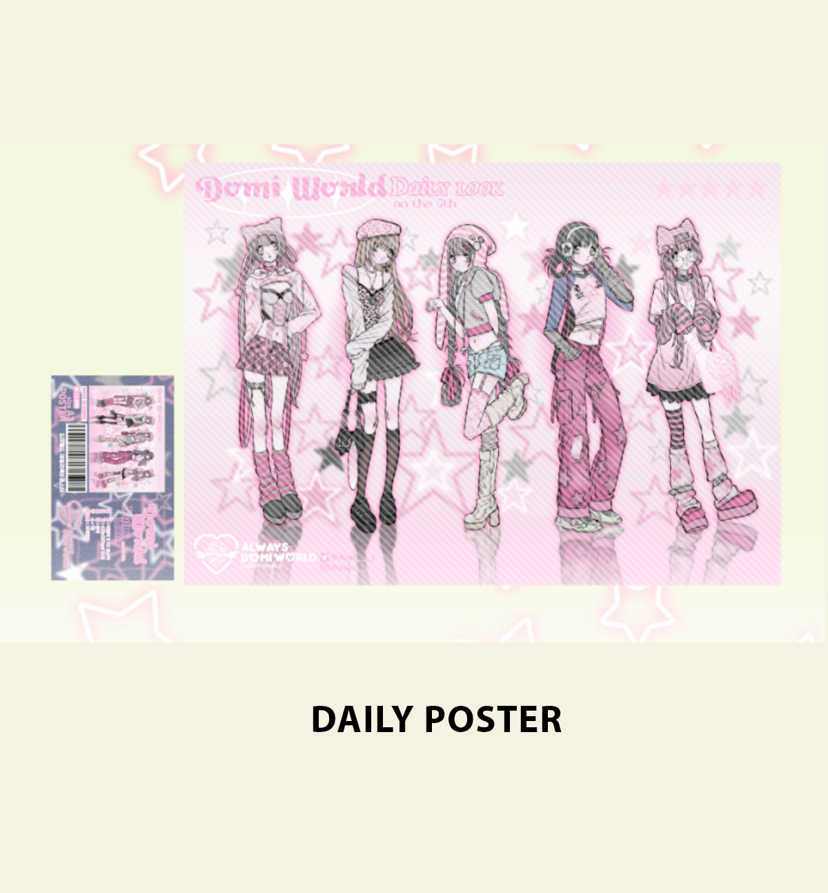 A3 Domi World Posters [2 Designs]