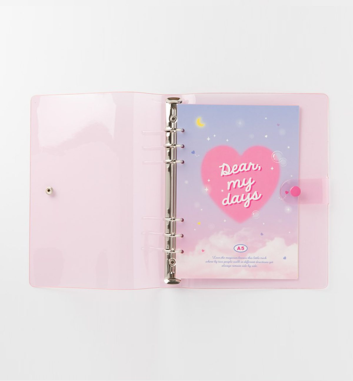 A5 Heart Binder Cover + Cover Refill