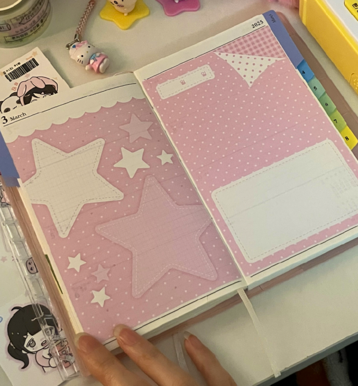 Sweet Star Long Sticker Set