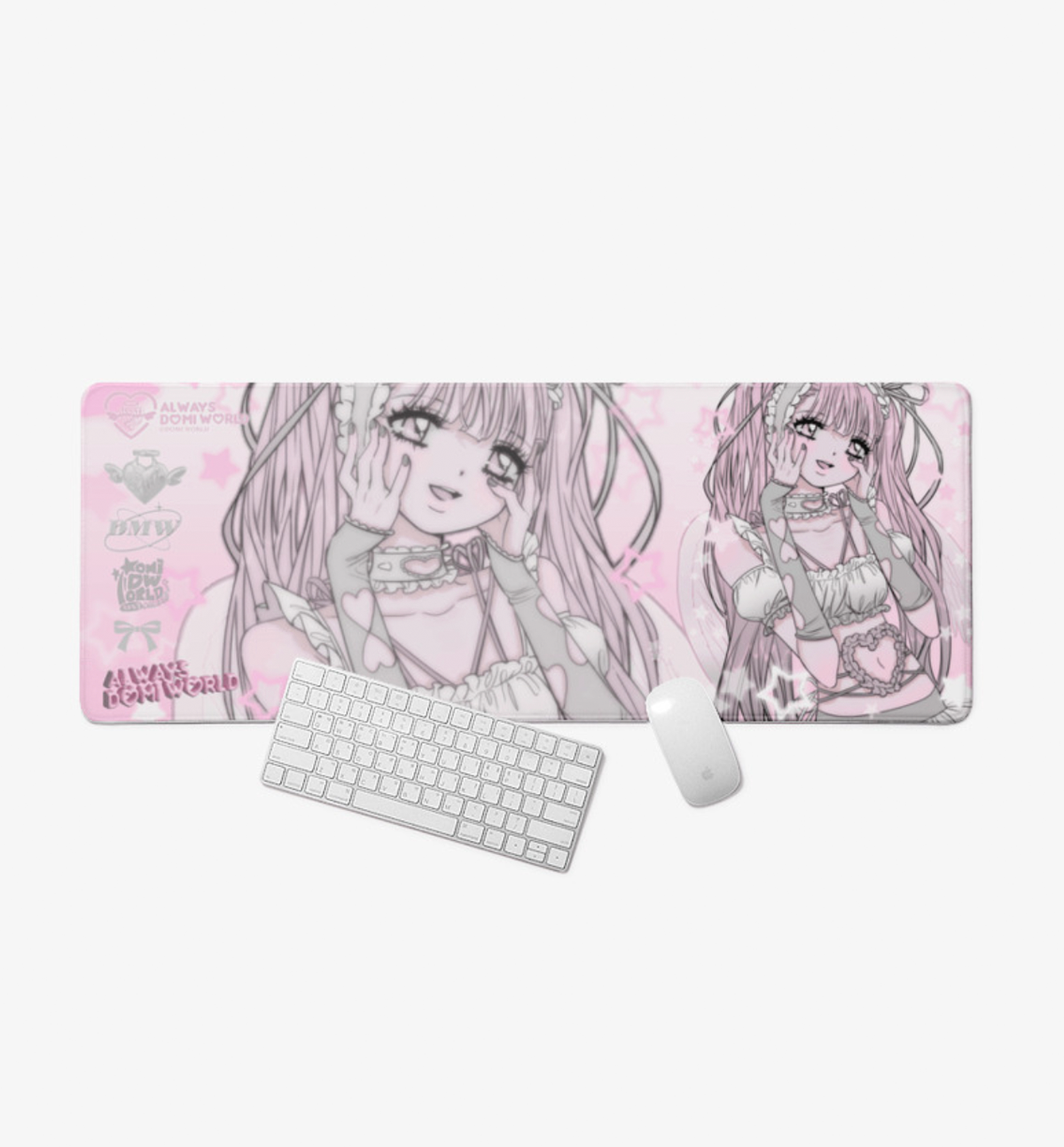 Domi World Desk Pad [Angel Of Gray]