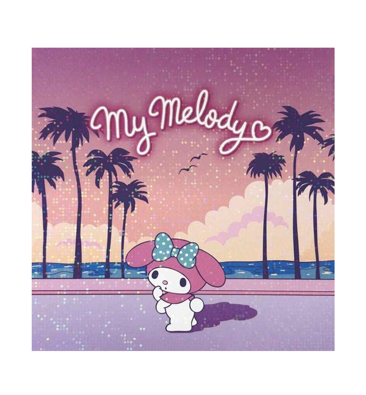 Sanrio City Pop Square Ring Notebook [My Melody]