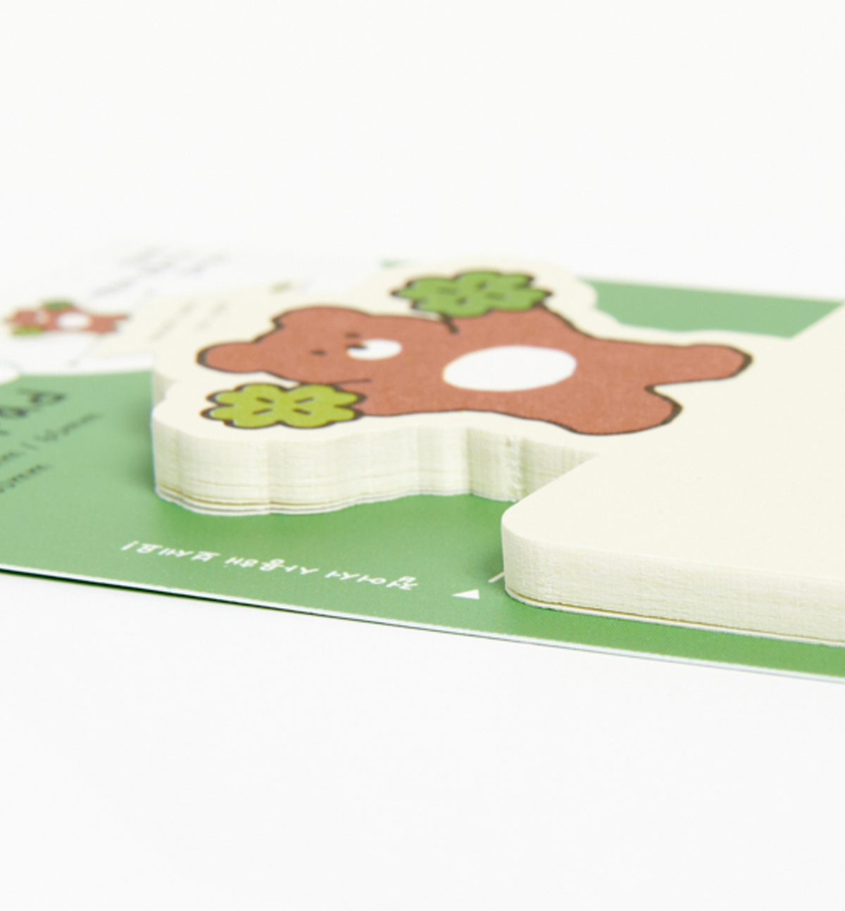 Clover Bear Sticky Note