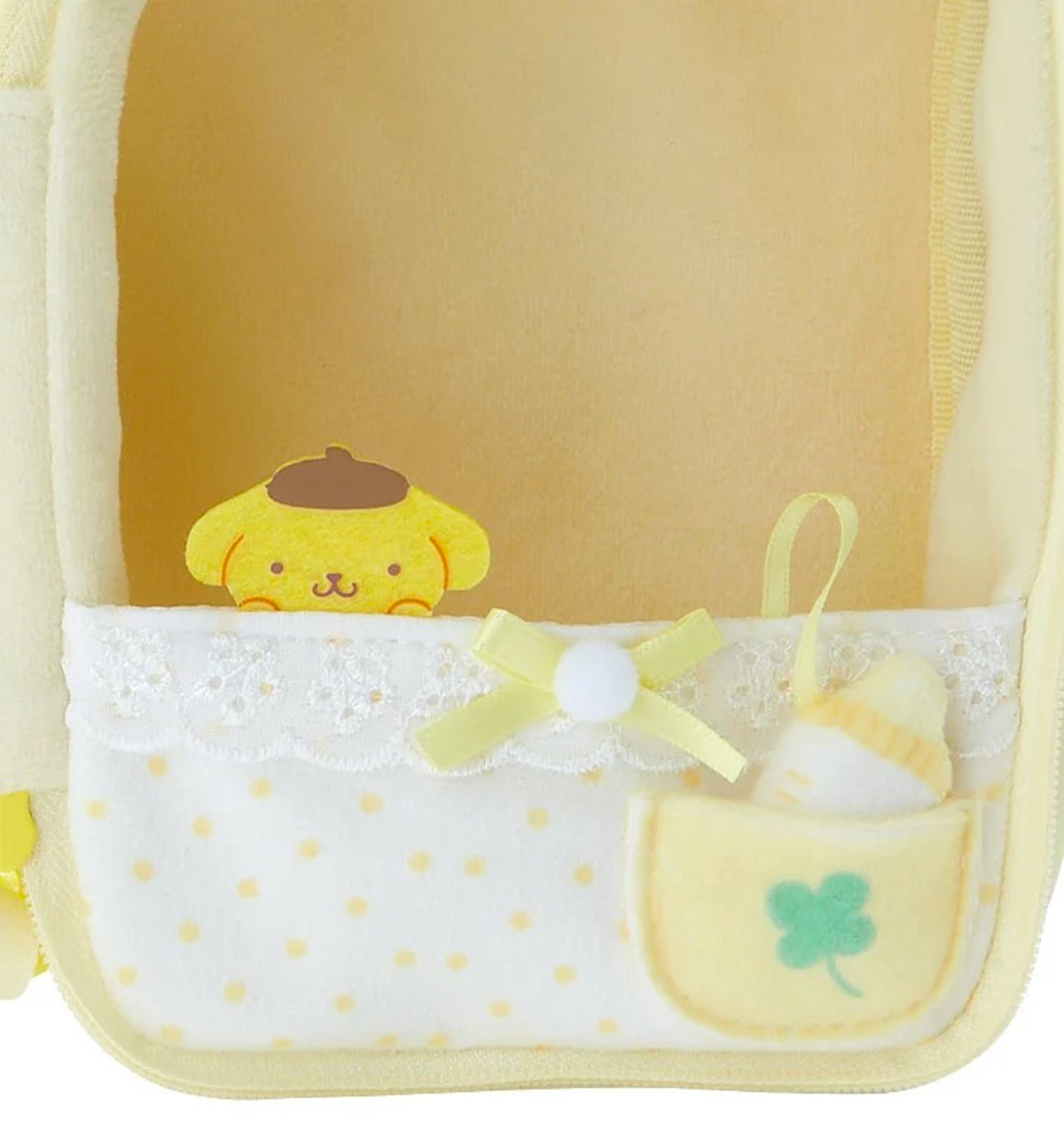 Sanrio Pompompurin Plush Pouch [Enjoy Idol Baby]