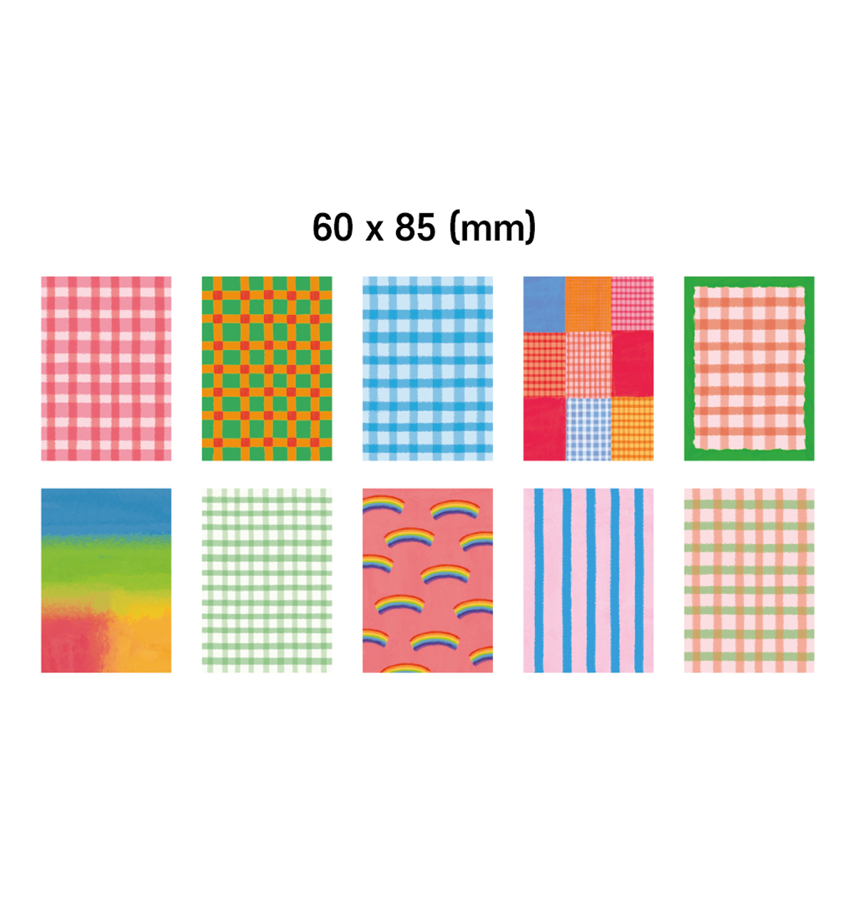 Unmatched Friends Pattern Sticker Pack Ver. 2 [102 Stickers]