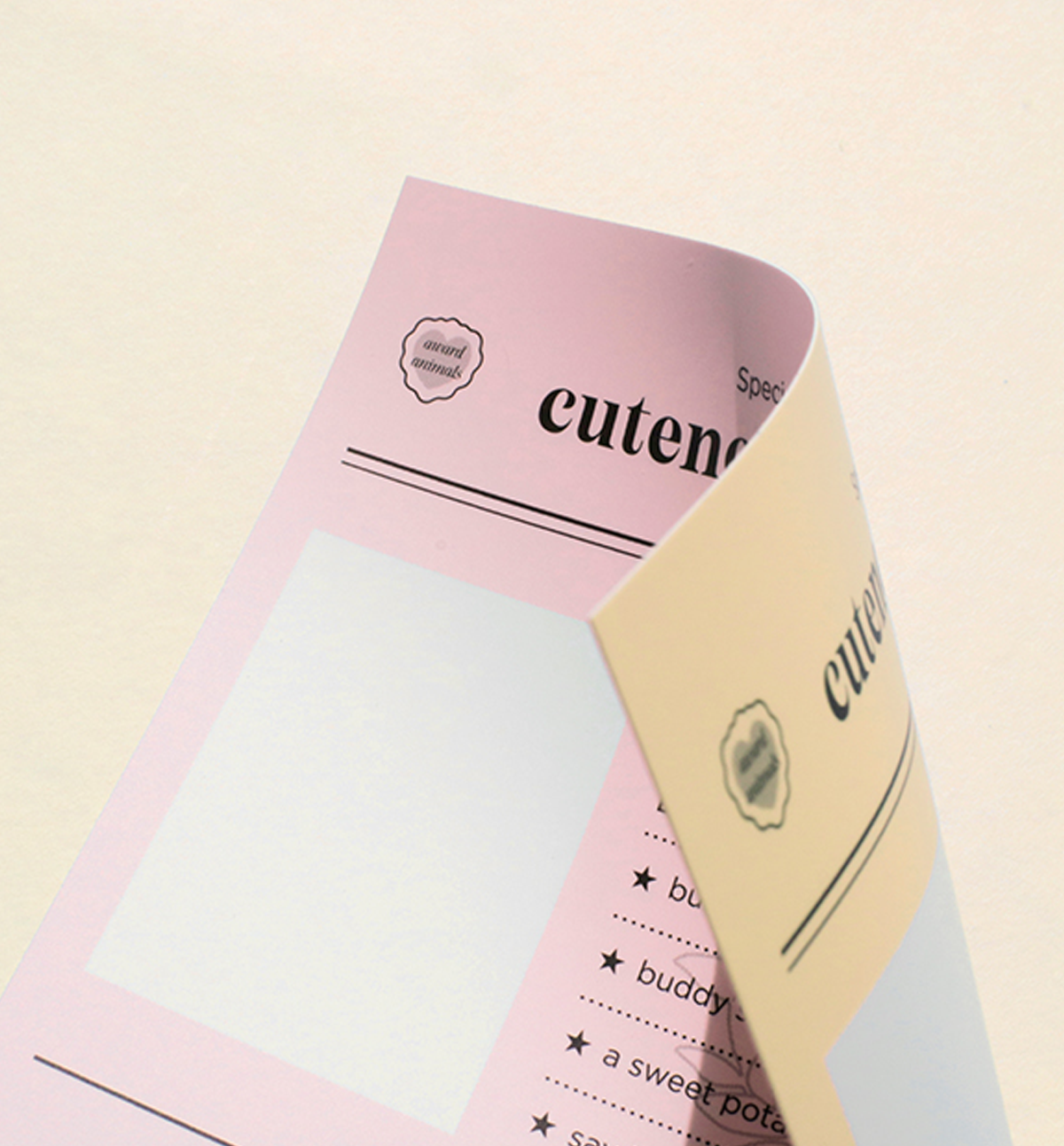 Animal Love Sticker [+ID Card]