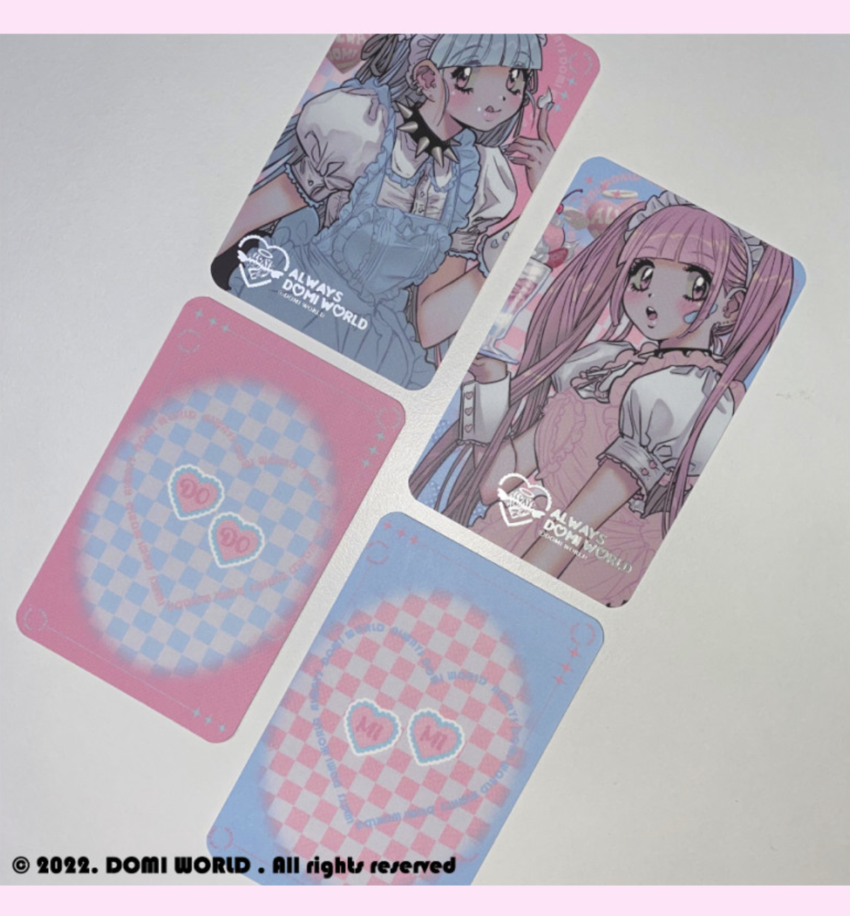 Domi World Dodo & Mimi Photocard Set