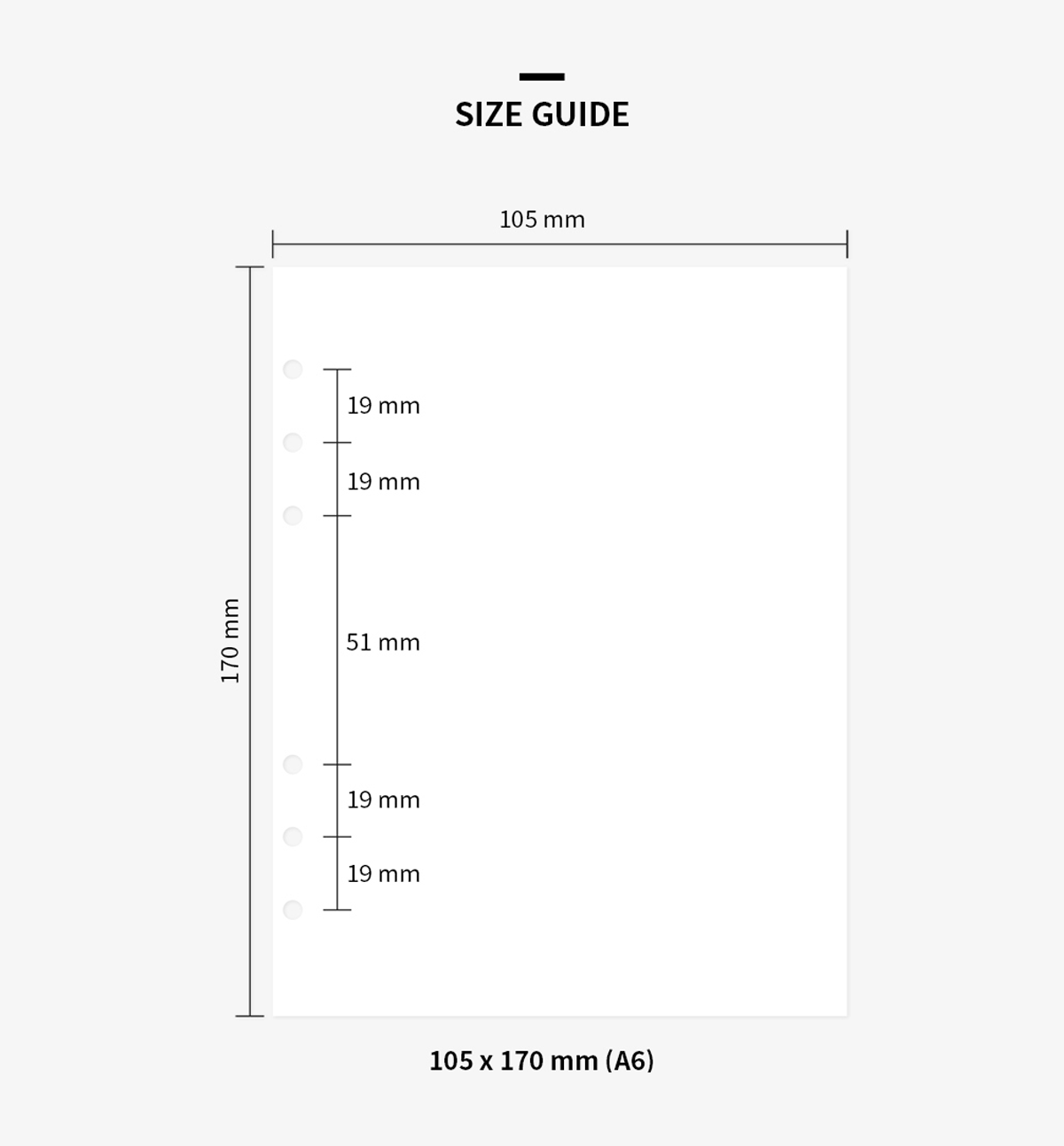 A6 Planner Refill [Many Layouts]