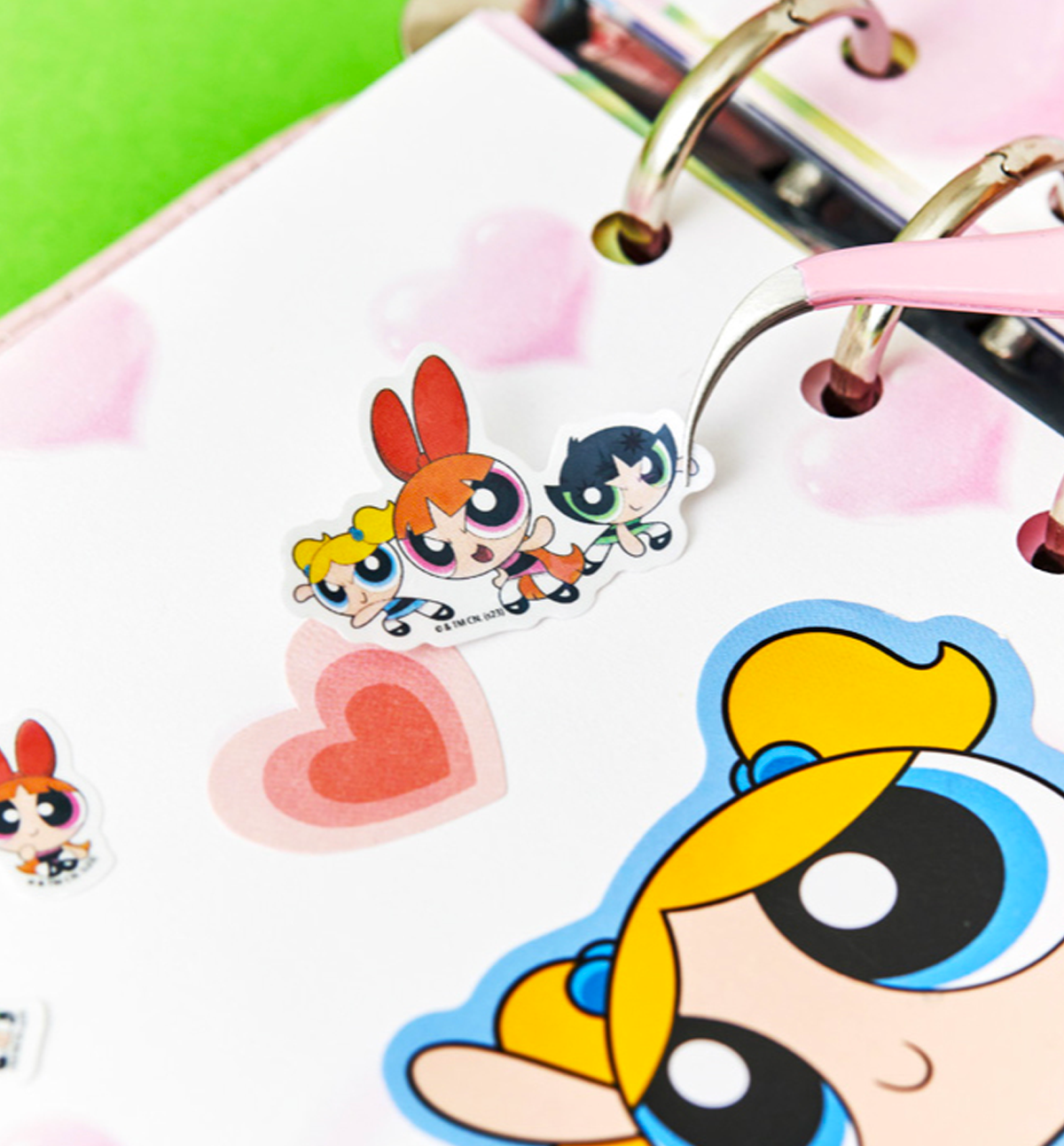 Powerpuff Girls Pearl Seal Sticker
