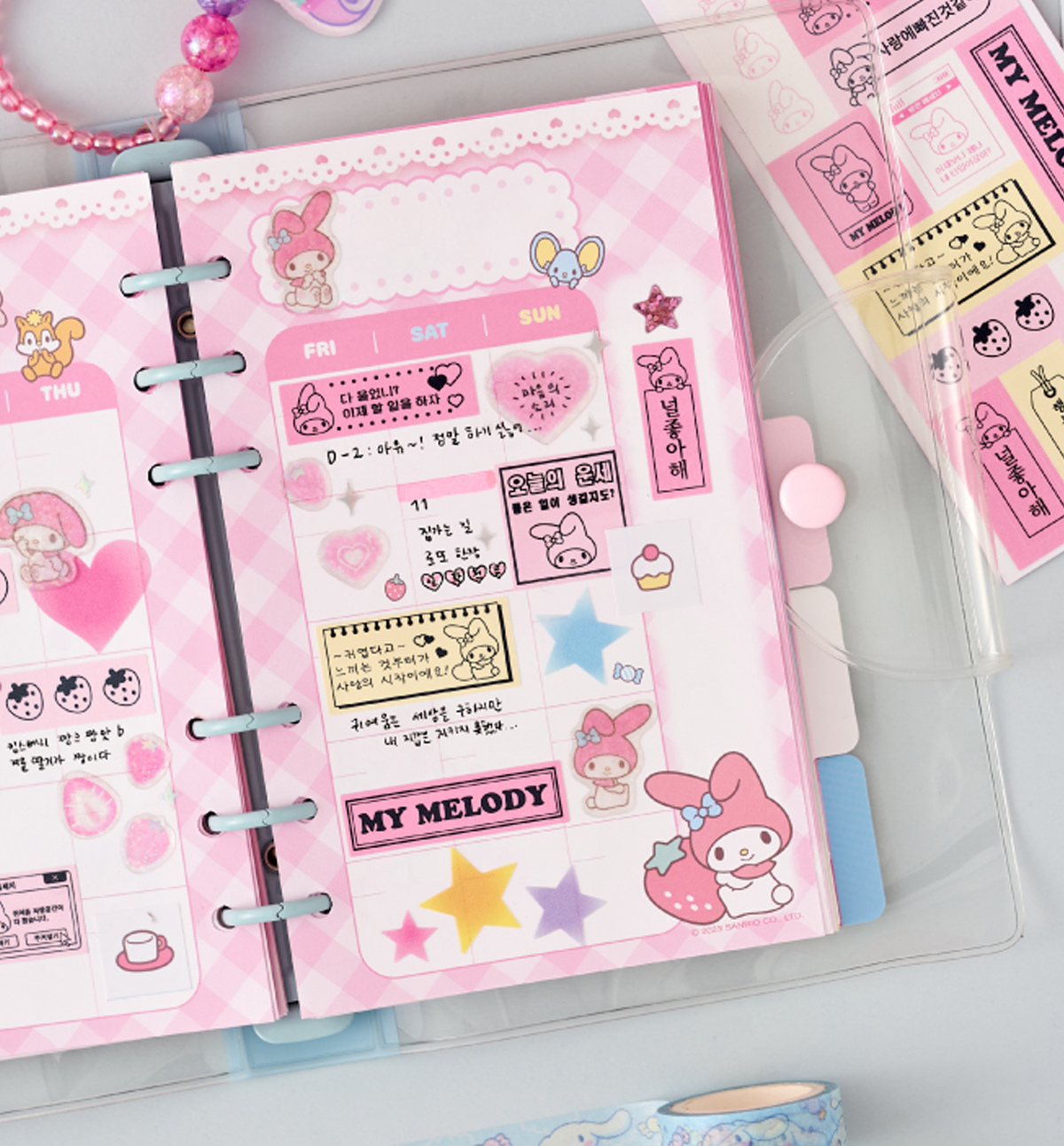 Sanrio Label Seal Sticker [4 Designs]