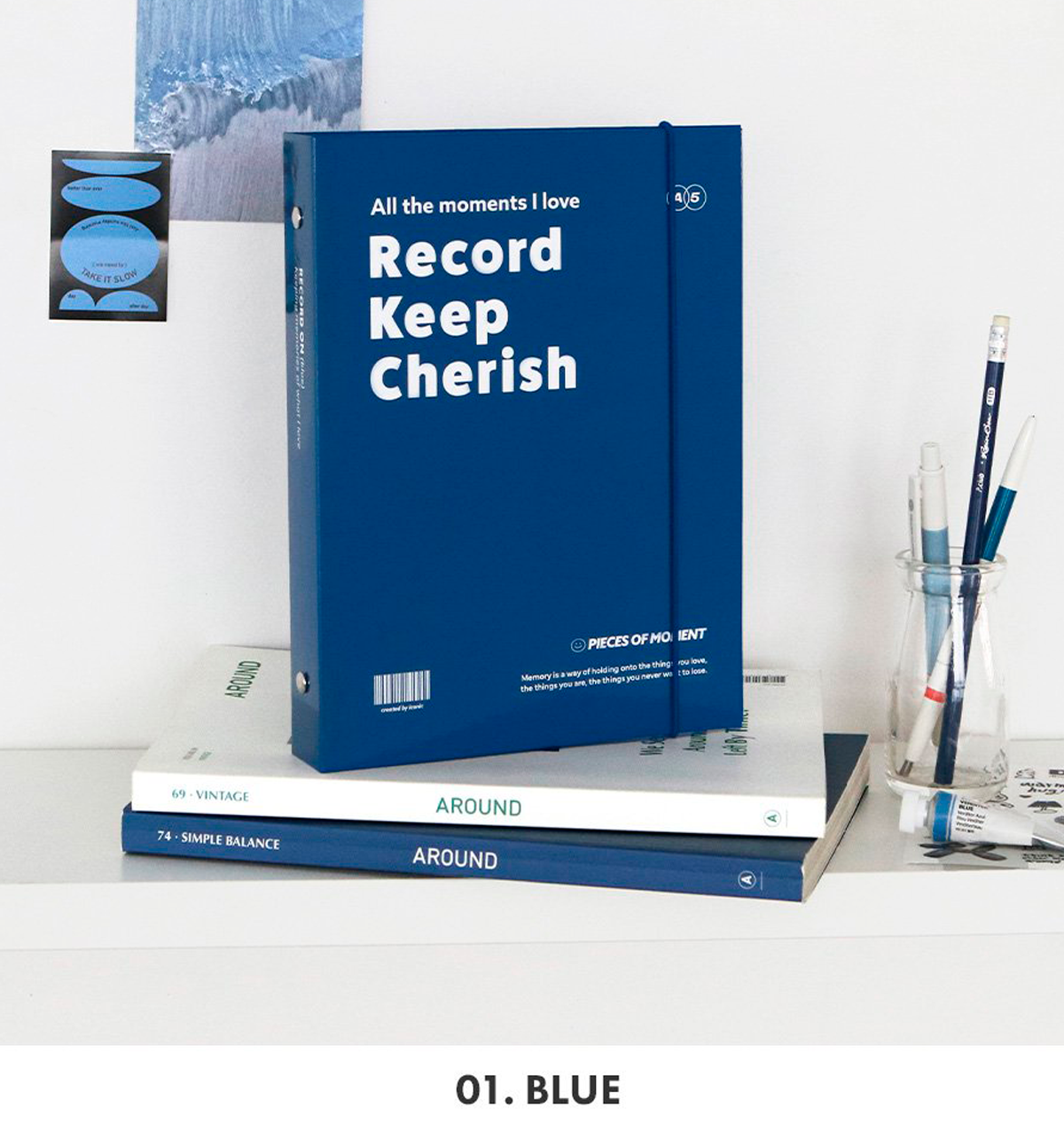 A5 Records On Binder