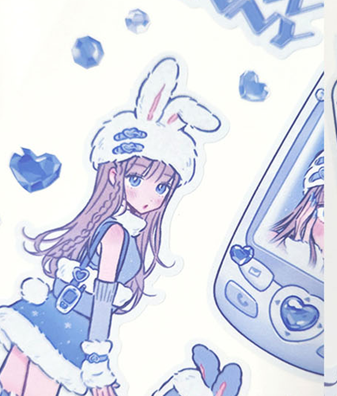 Snow Bunny Sticker