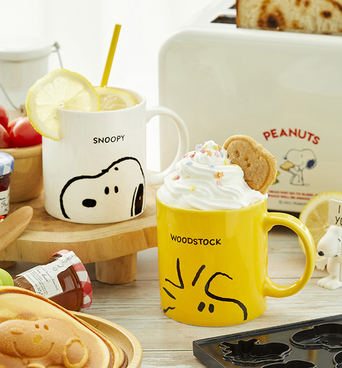 Snoopy & Woodstock Face Mug [2 Designs]