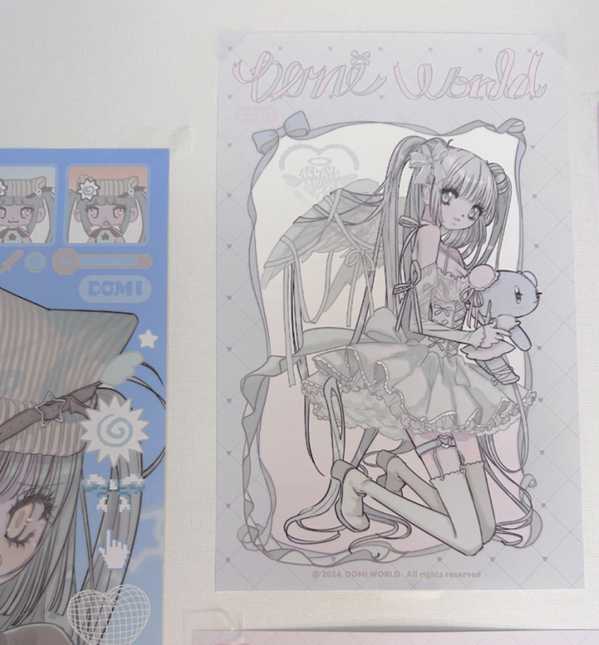 Domi World Dodo Angel Poster