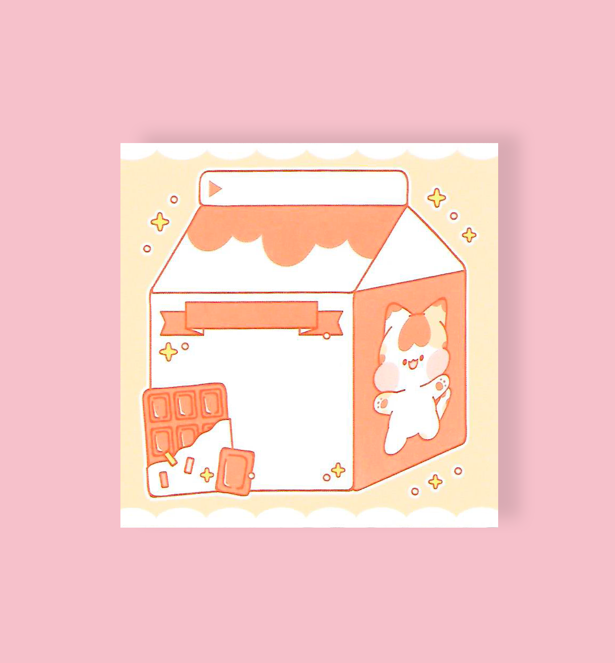 Choco Milk Memopad
