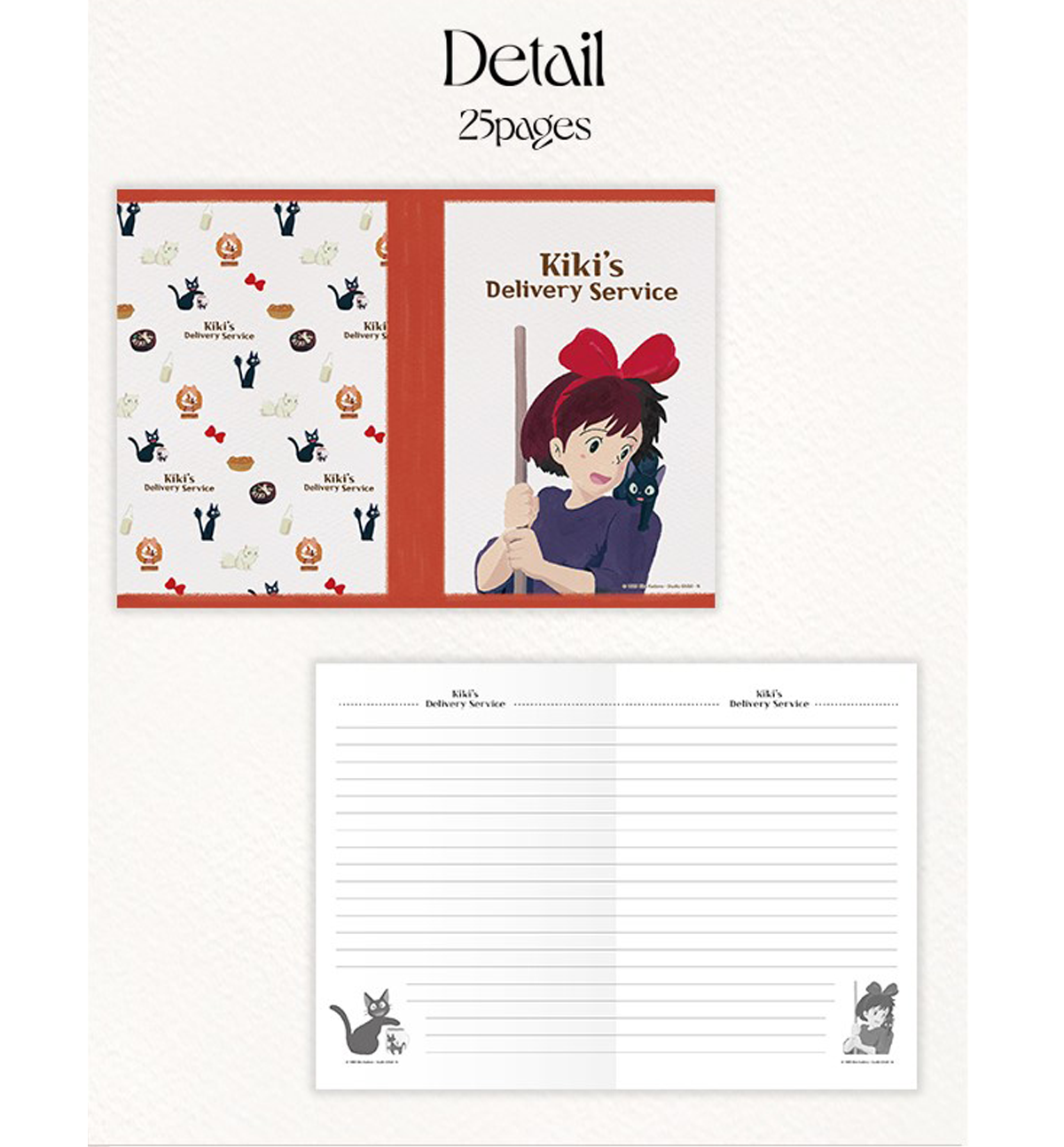 Kiki’s Delivery Service Notebook [Pastel Series]