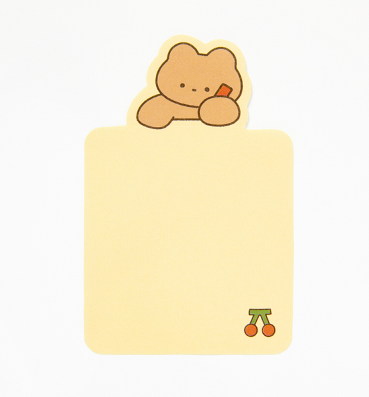 Scribble Down Bear Sticky Note