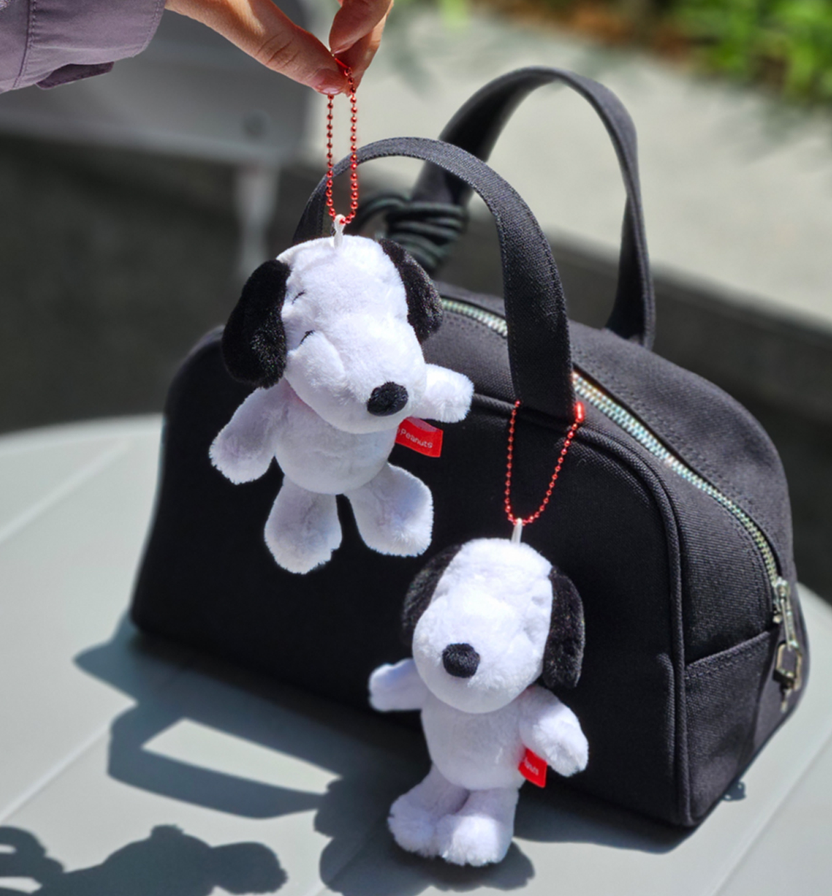 Peanuts Snoopy Plush Keyring