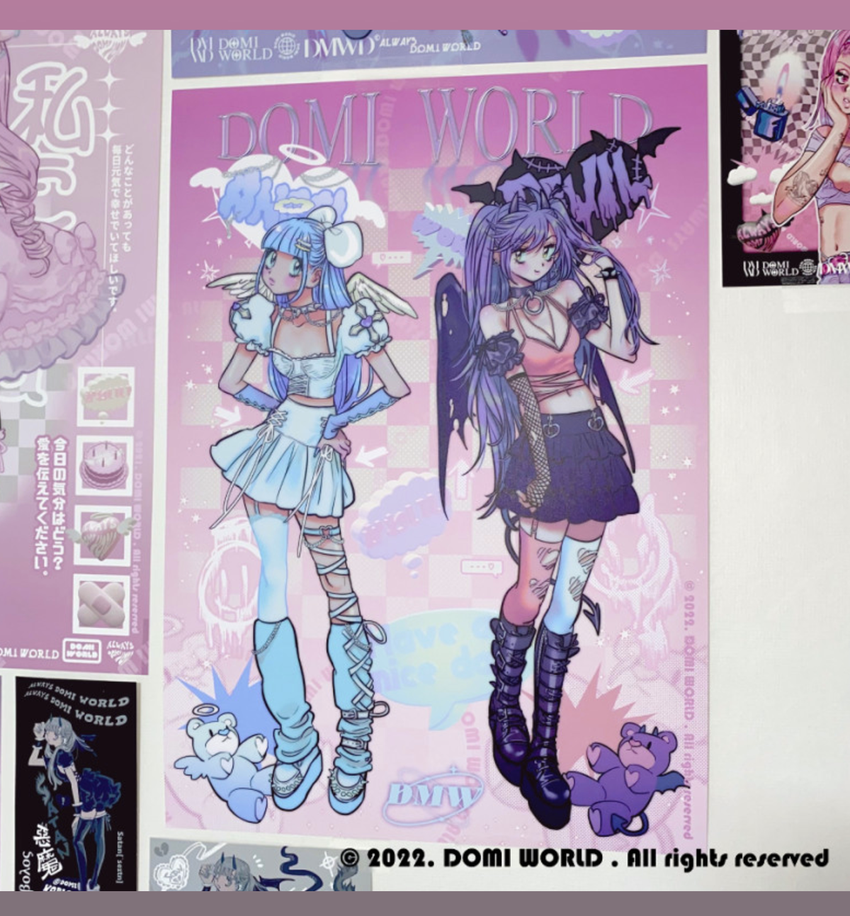 A3 Domi World Posters [3 Designs]