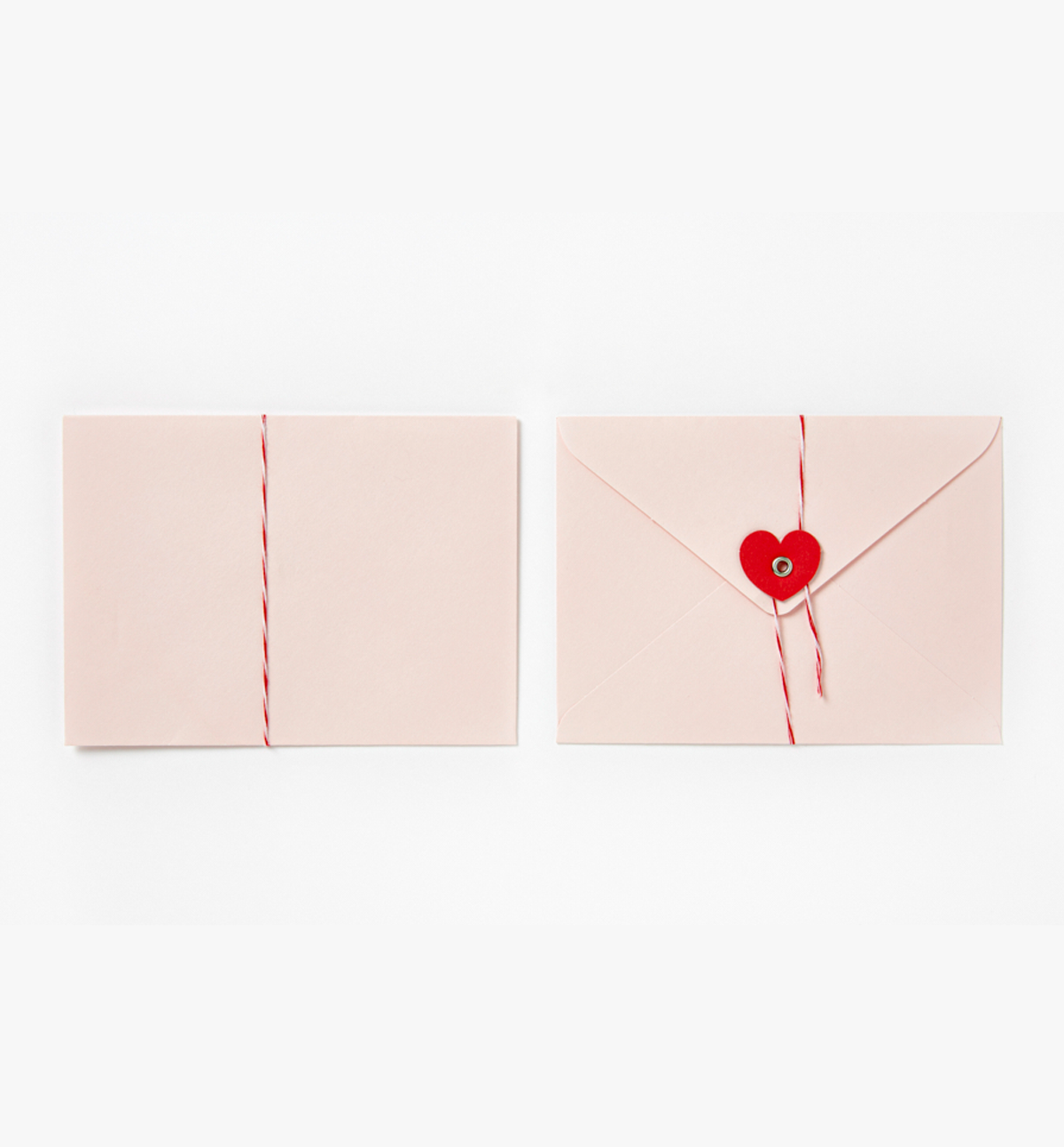 Heart Pink Letters & Envelopes
