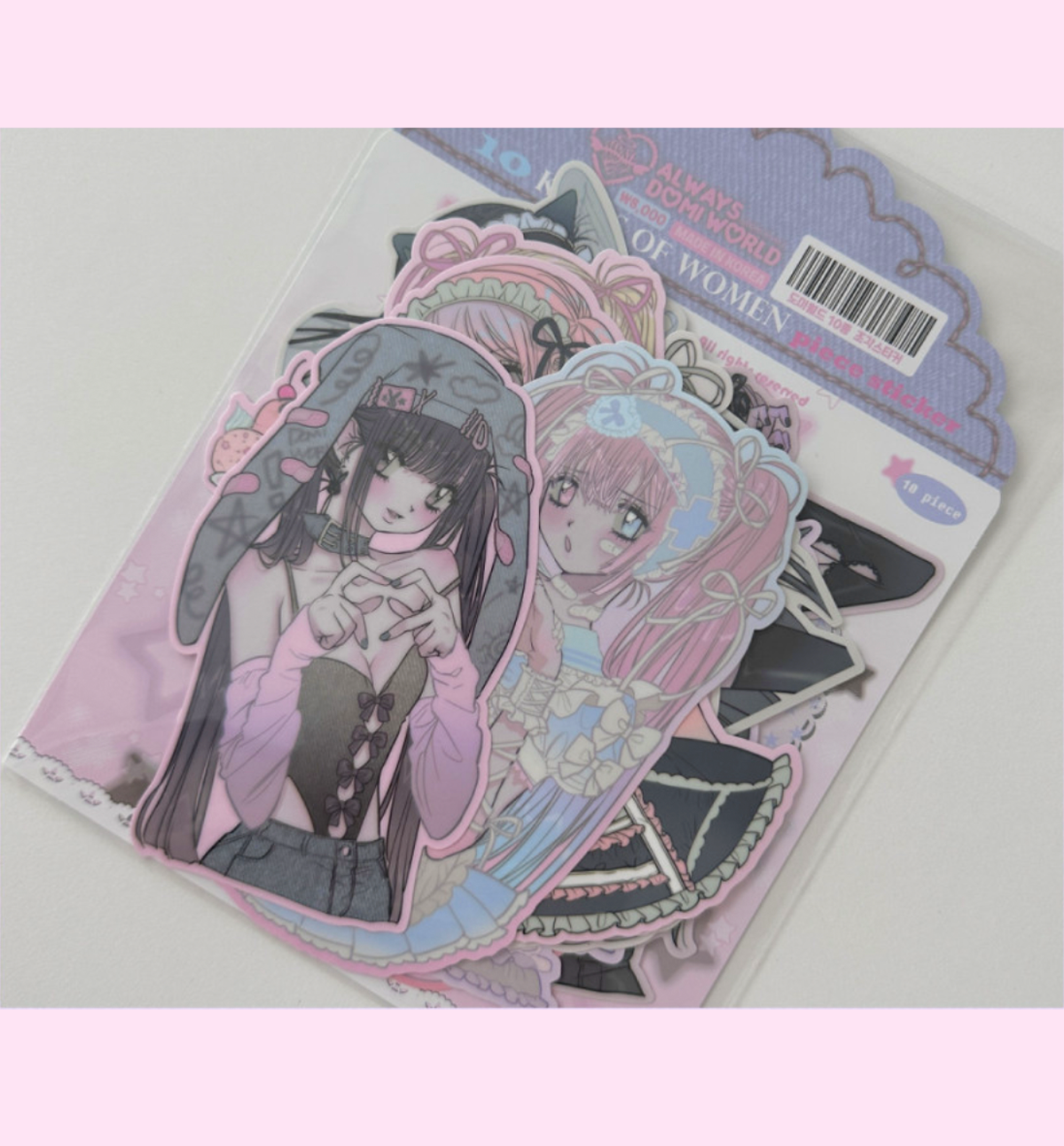 Domi World Sticker Set [10 Stickers]