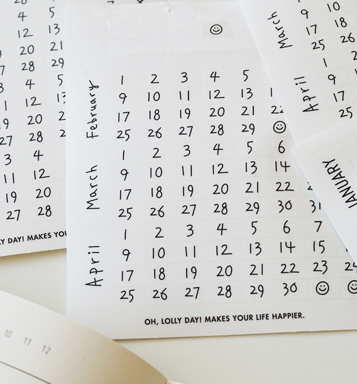 O,LD! Calendar Stickers [3 Sheets]