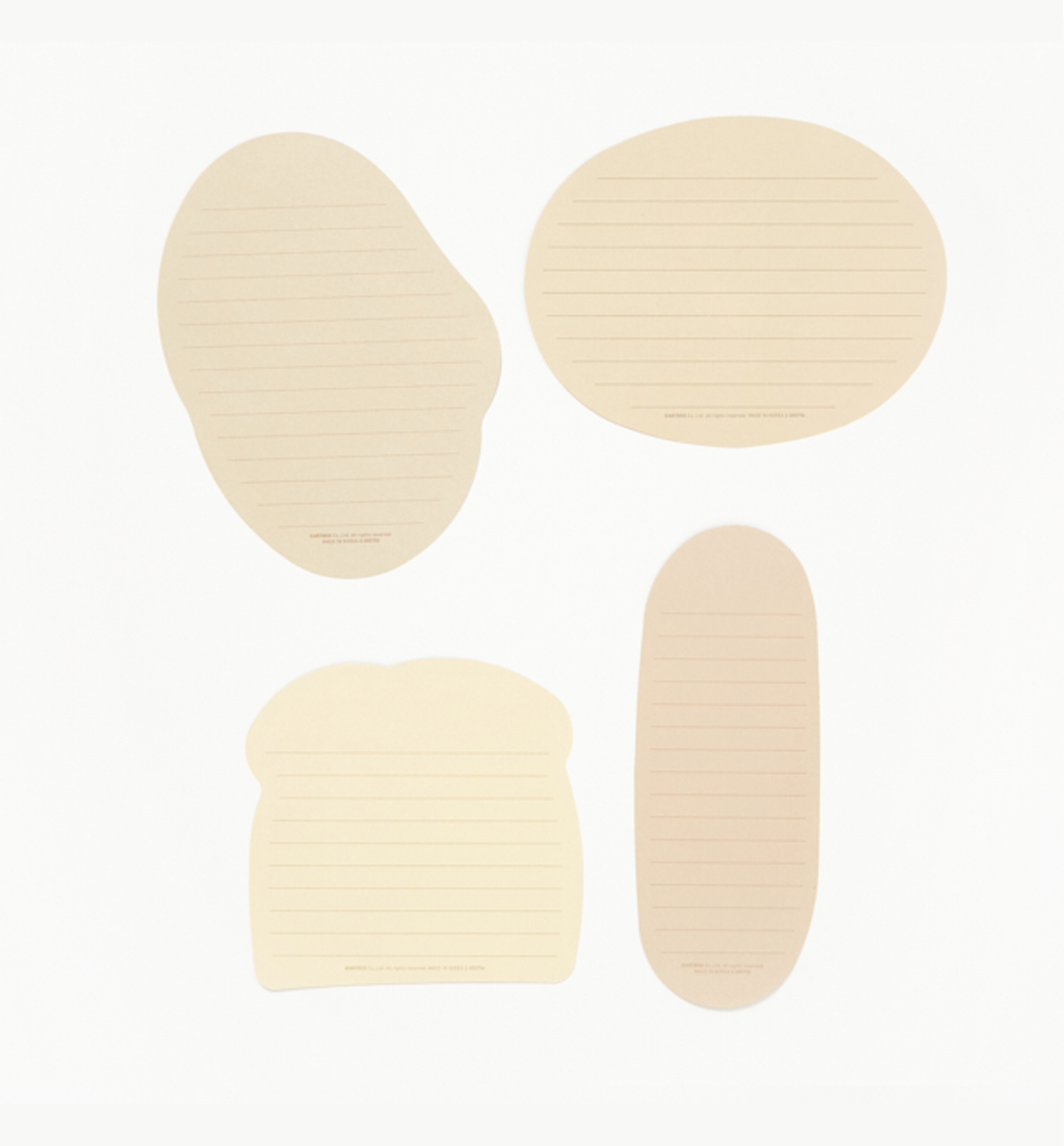 Bread Letters & Envelopes