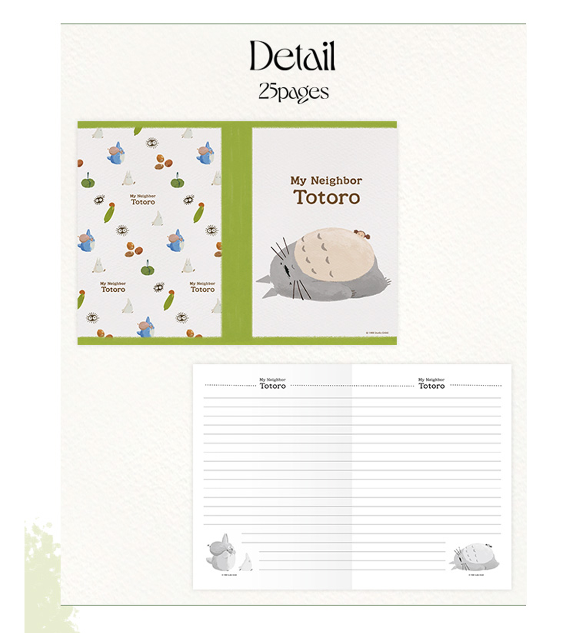 My Neighbor Totoro Notebook [Pastel Series]