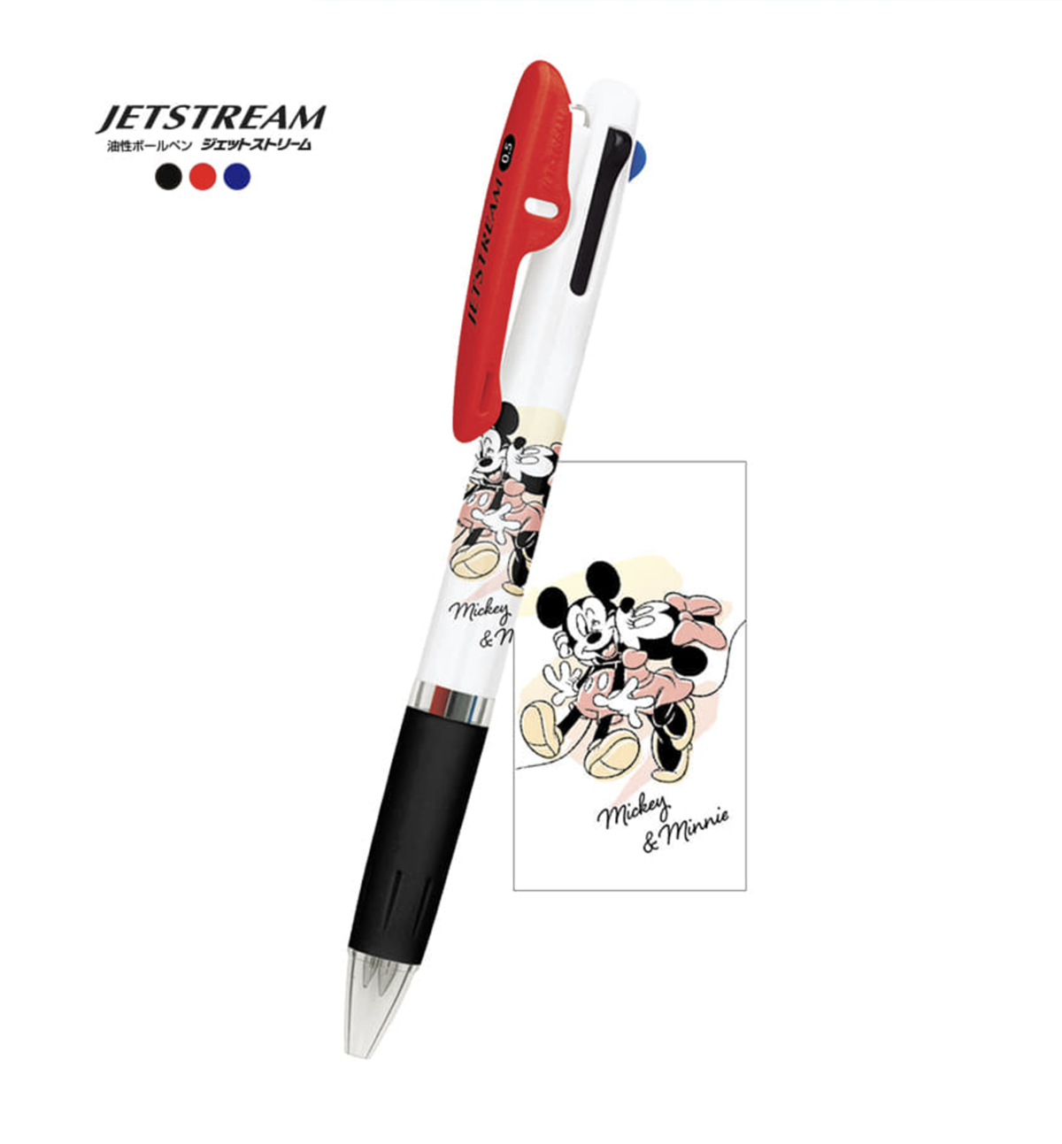 Disney Jetstream 0.5mm Pen [Mickey & Minnie]