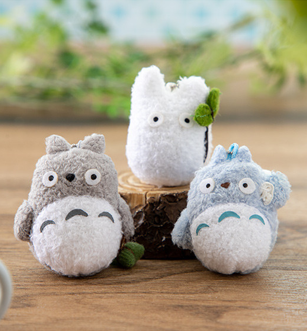 My Neighbor Totoro Small Keychain [Chutotoro Fuwafuwa]