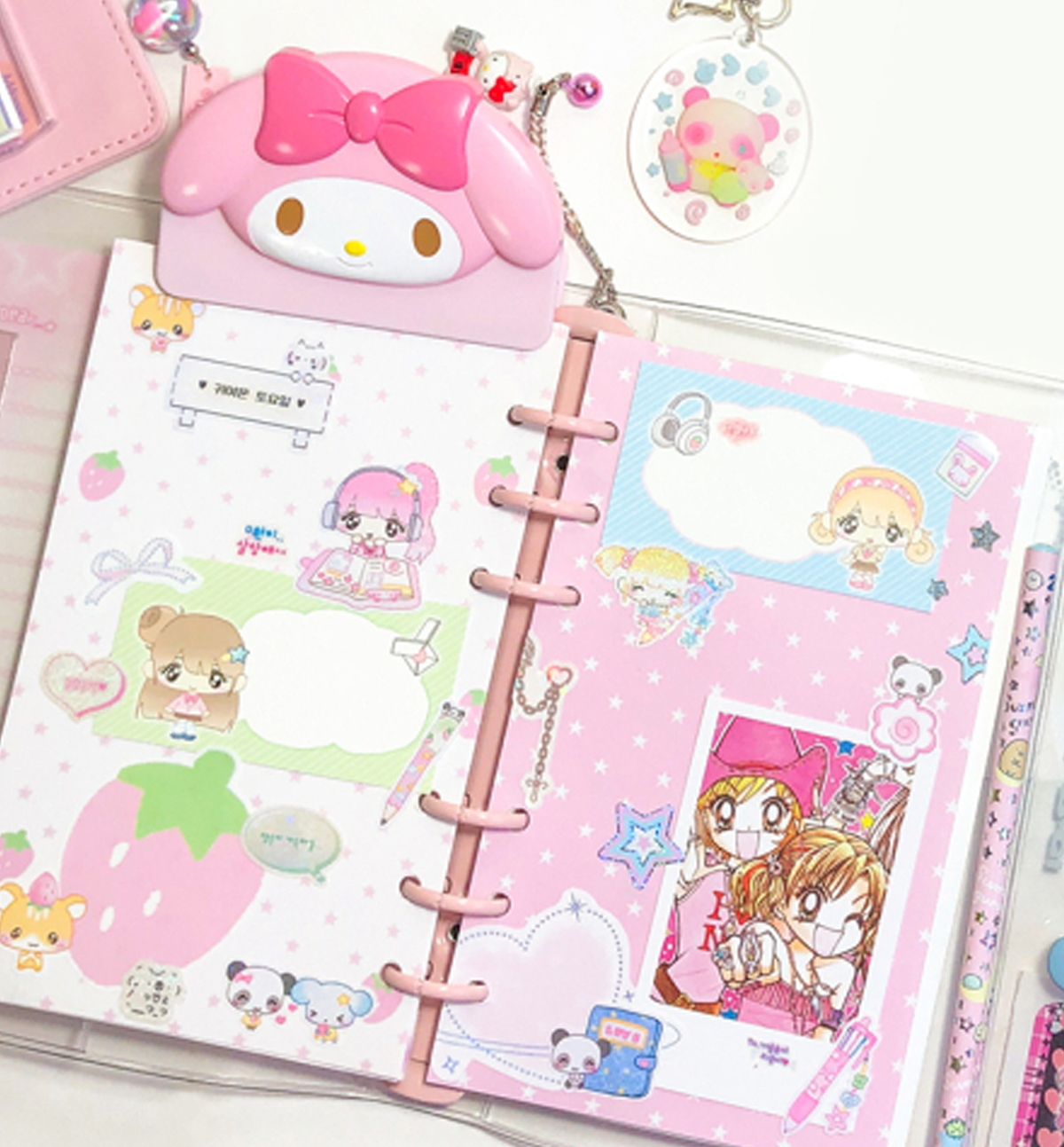 Secret Exchange Diary Seal Sticker