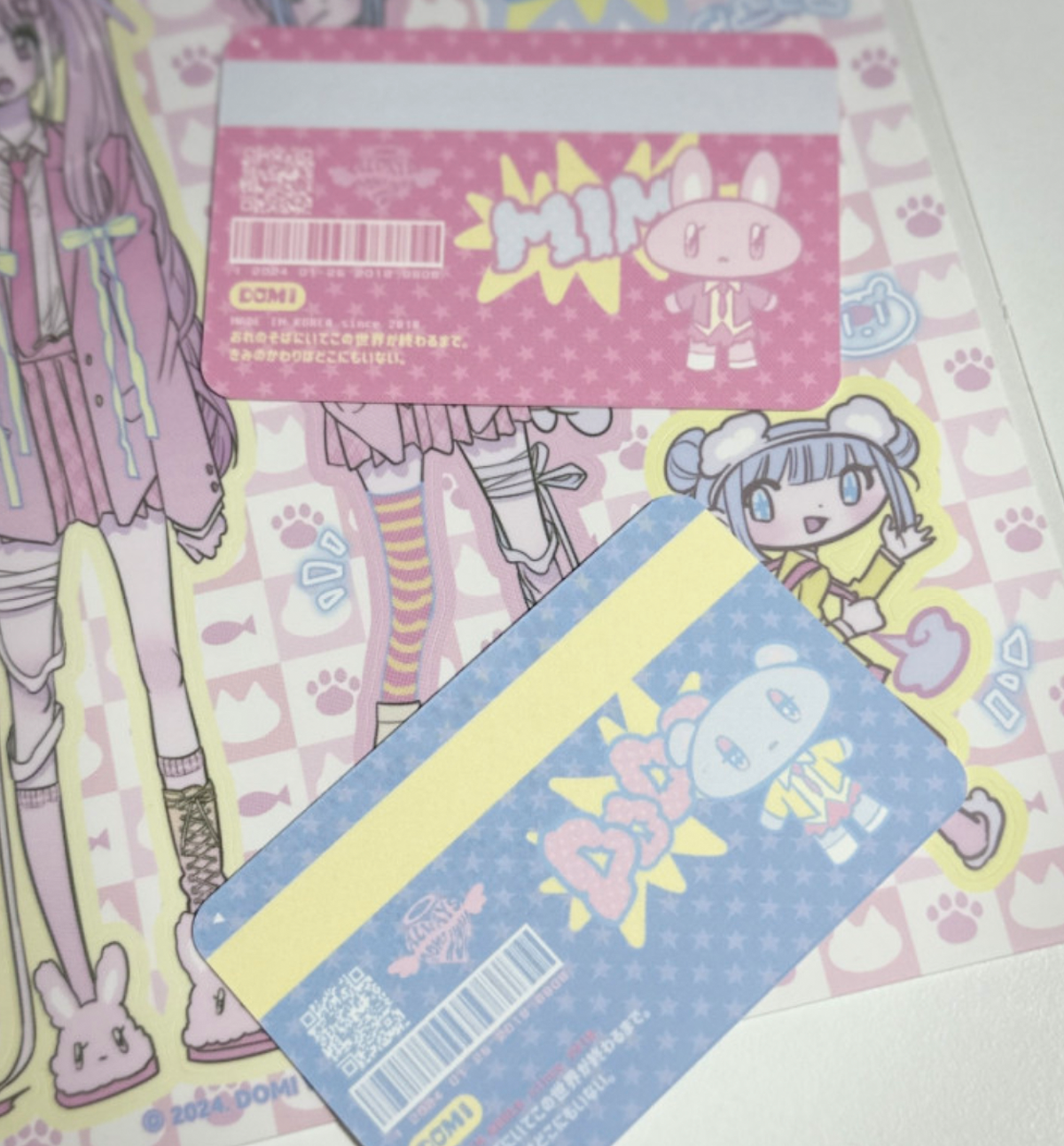 Domi World Studet ID Photocard Set