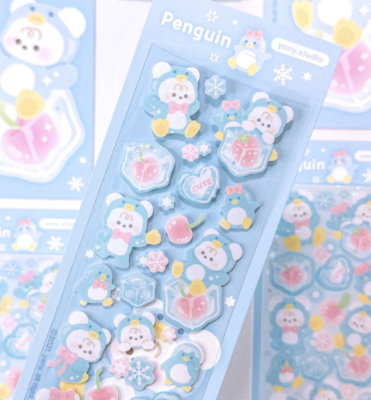 Penguin Seal Sticker