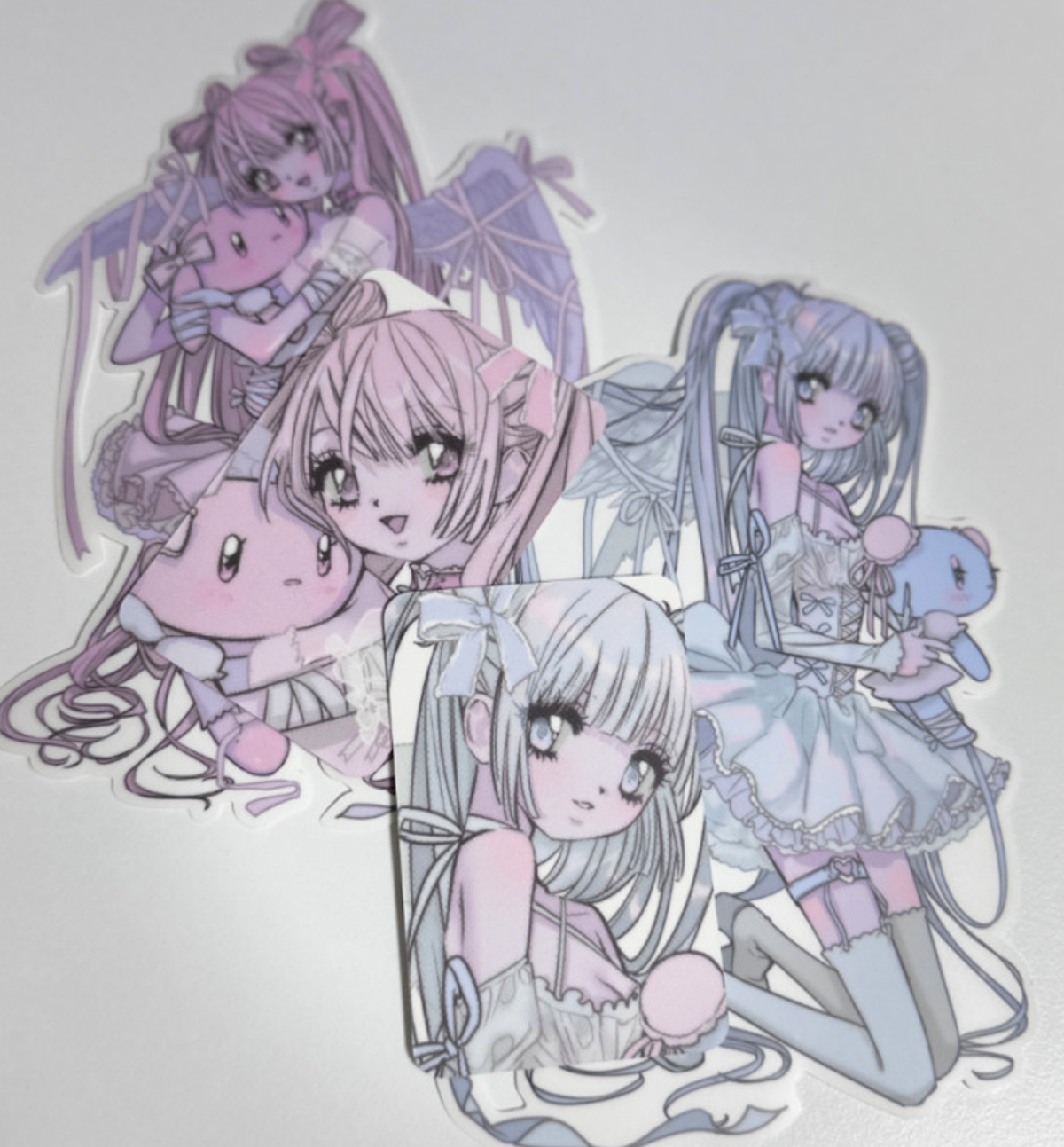 Domi World Angel Dodo & Mimi Photocard Set