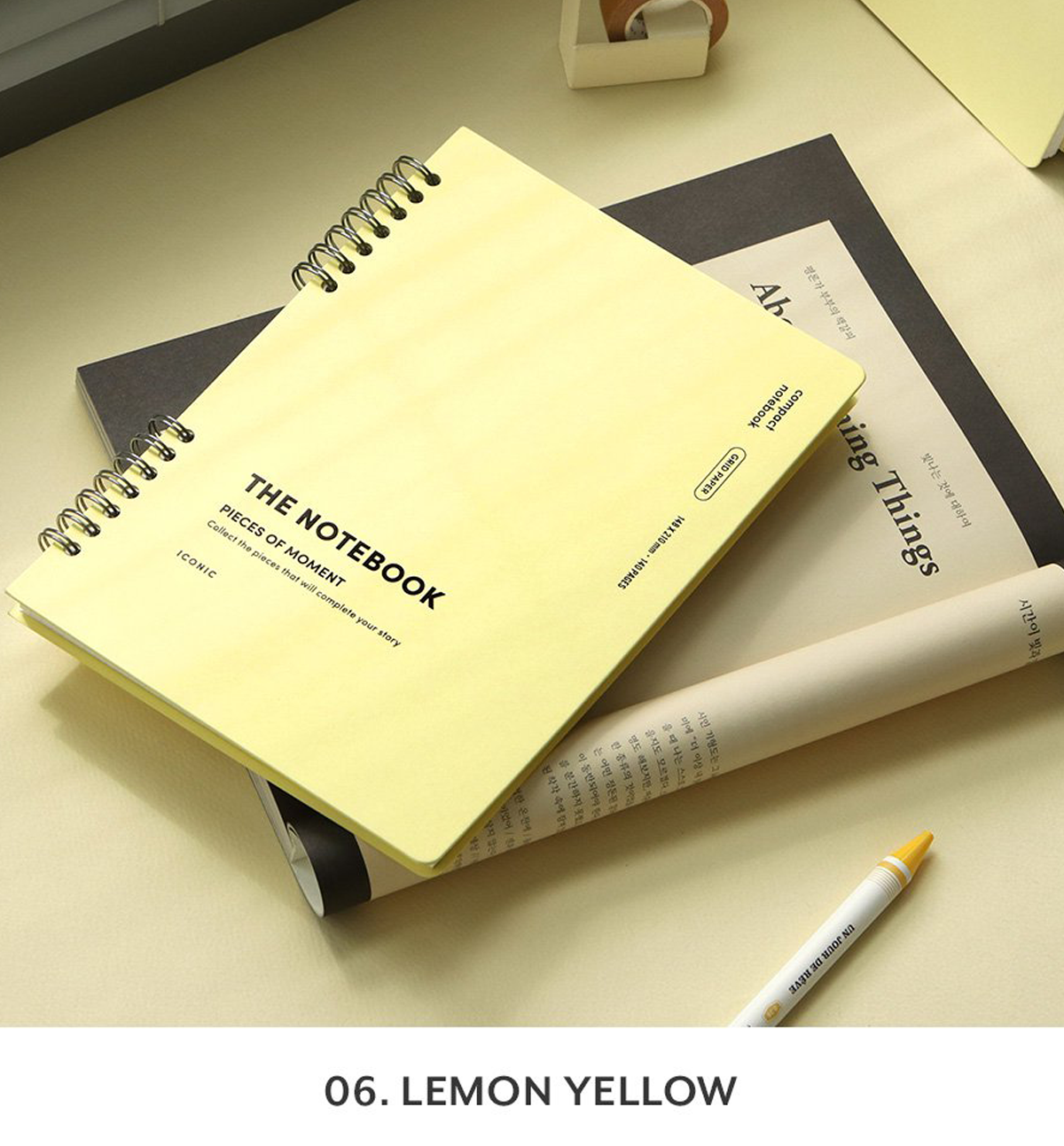 A5 Compact Grid Notebook [4 Colors]