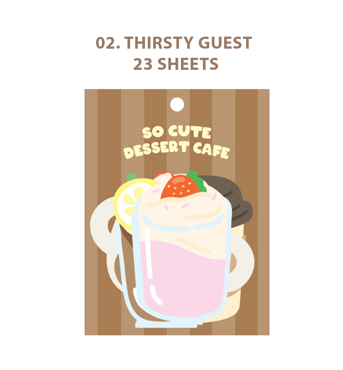 So Cute Dessert Cafe Sticker Pack
