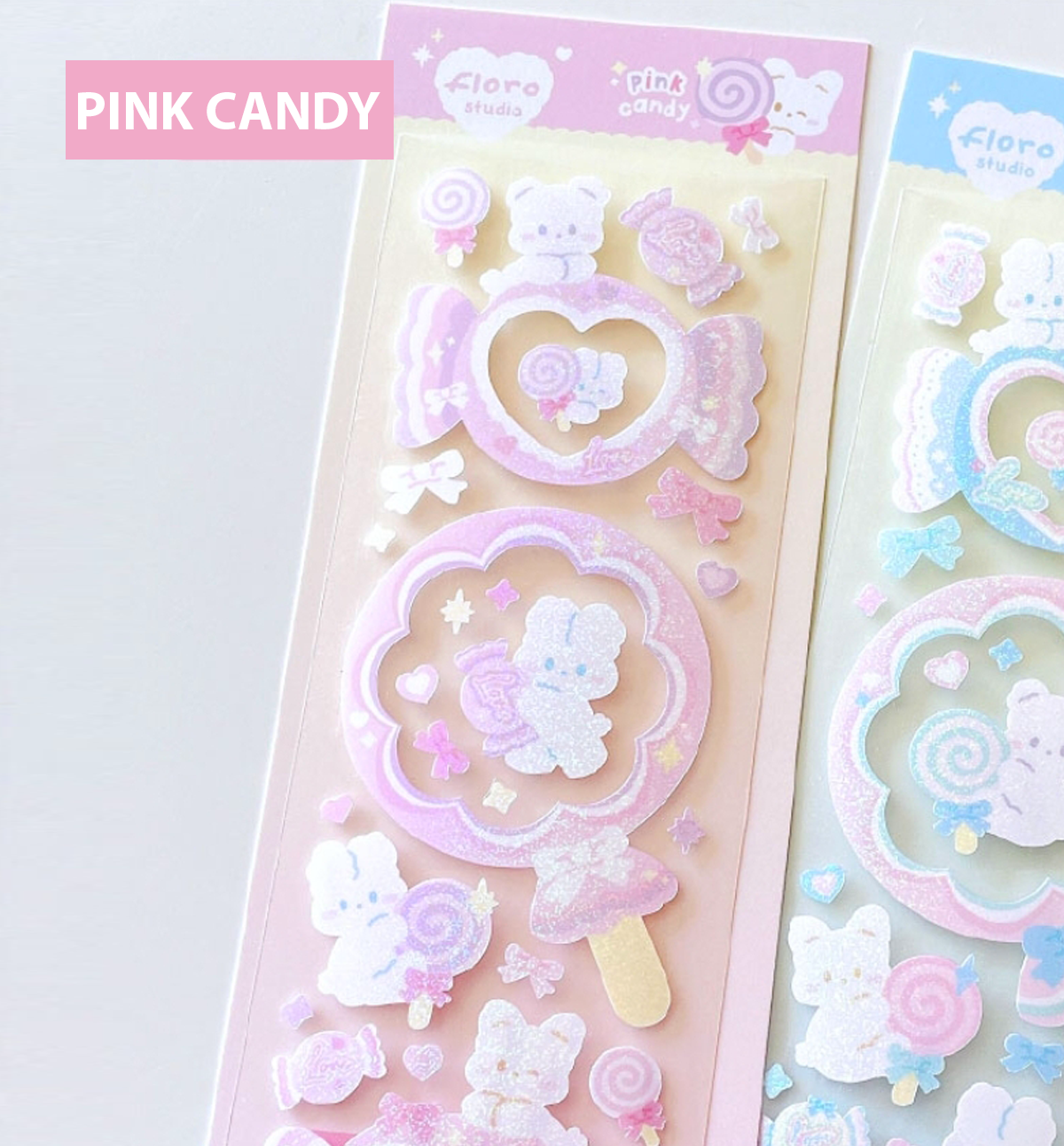 Candy Frame Seal Sticker