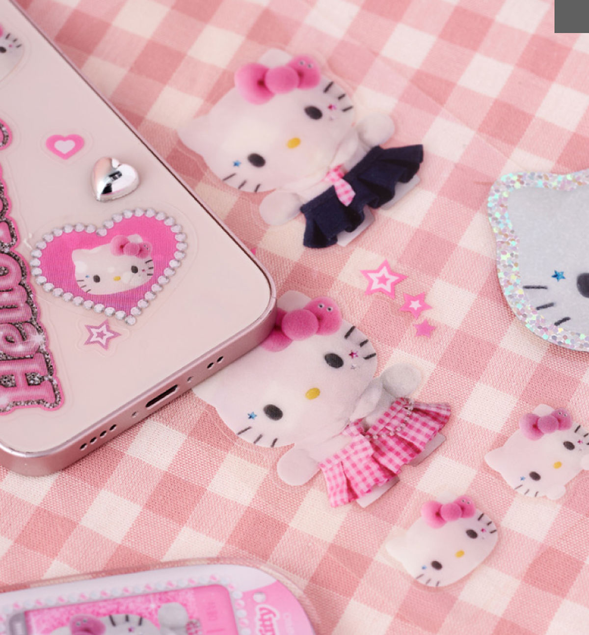 High Teen Hello Kitty Clear Seal Sticker