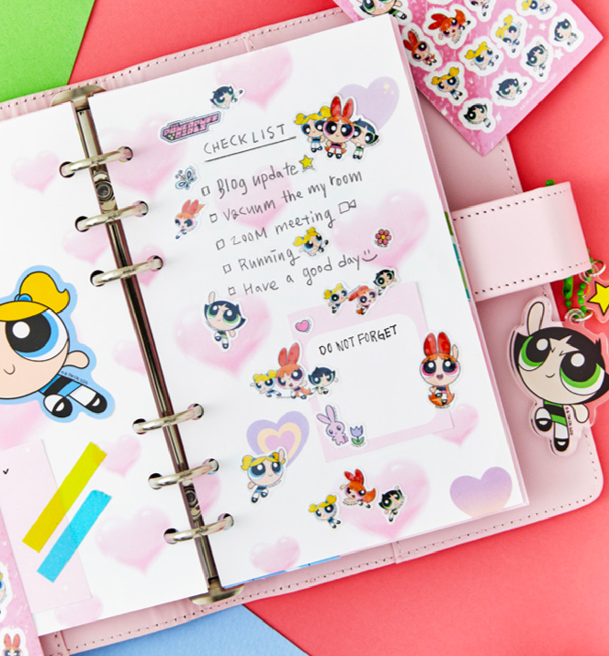 Powerpuff Girls Pearl Seal Sticker