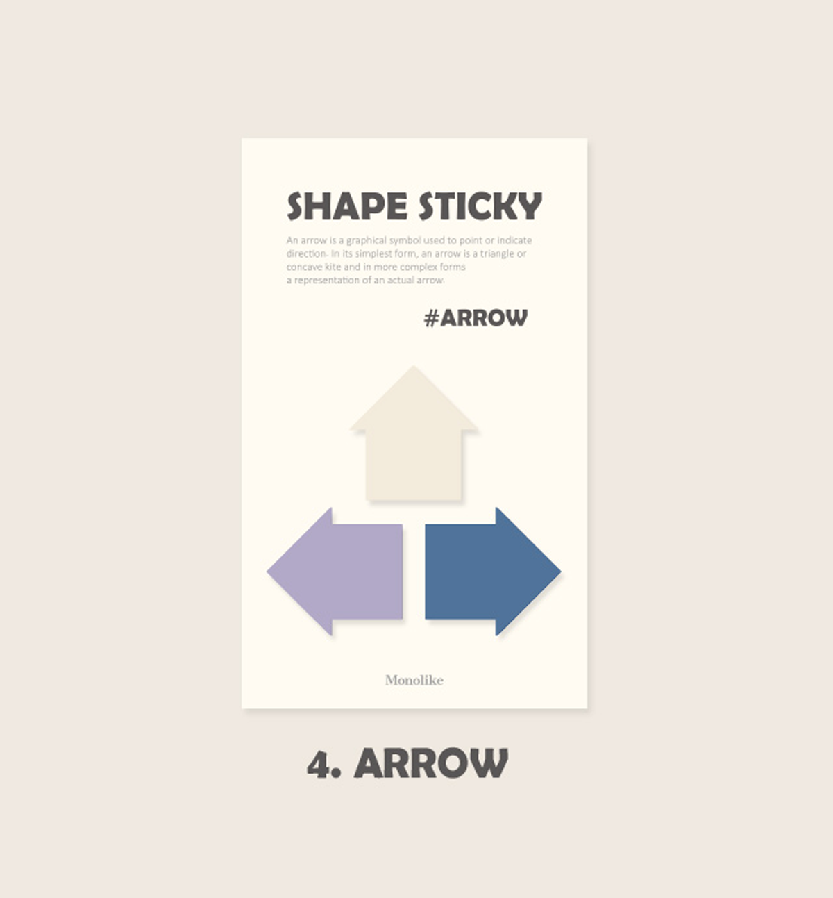 Shape Infographic Sticky Note