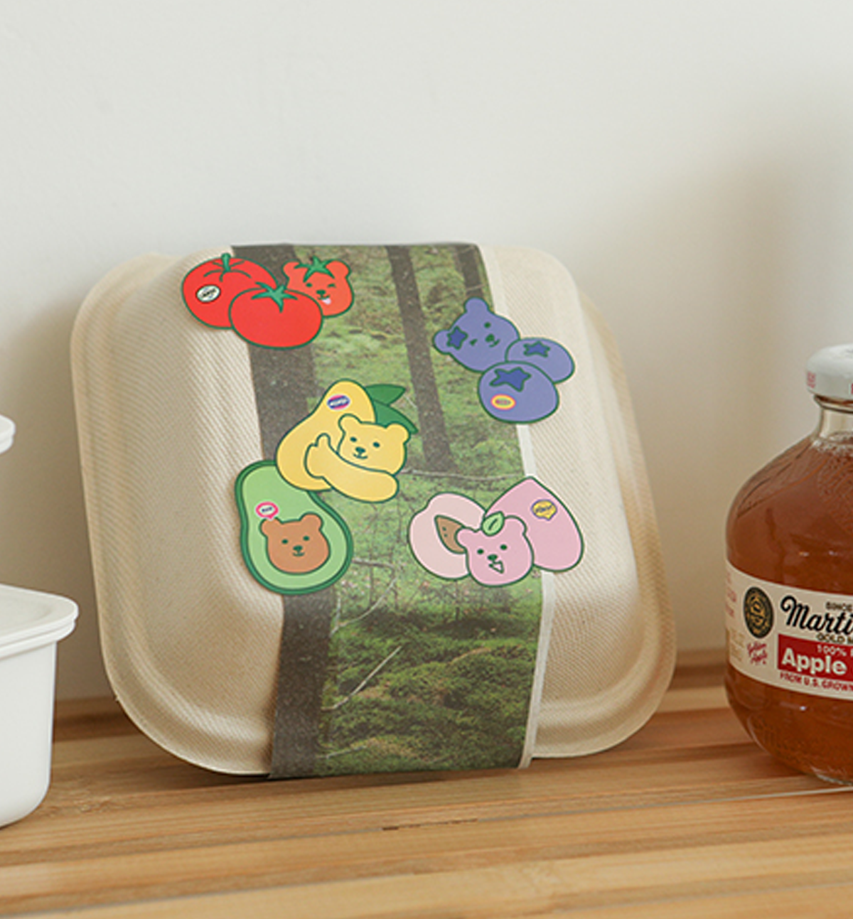 Jelly Bear Roll Sticker [Fruit]