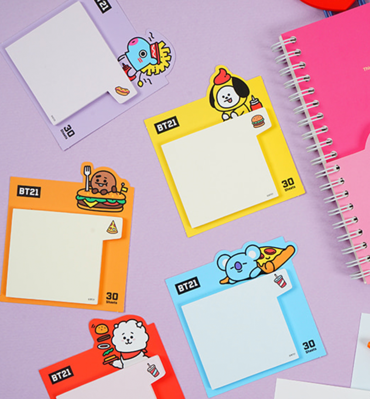 BT21 Sticky Note