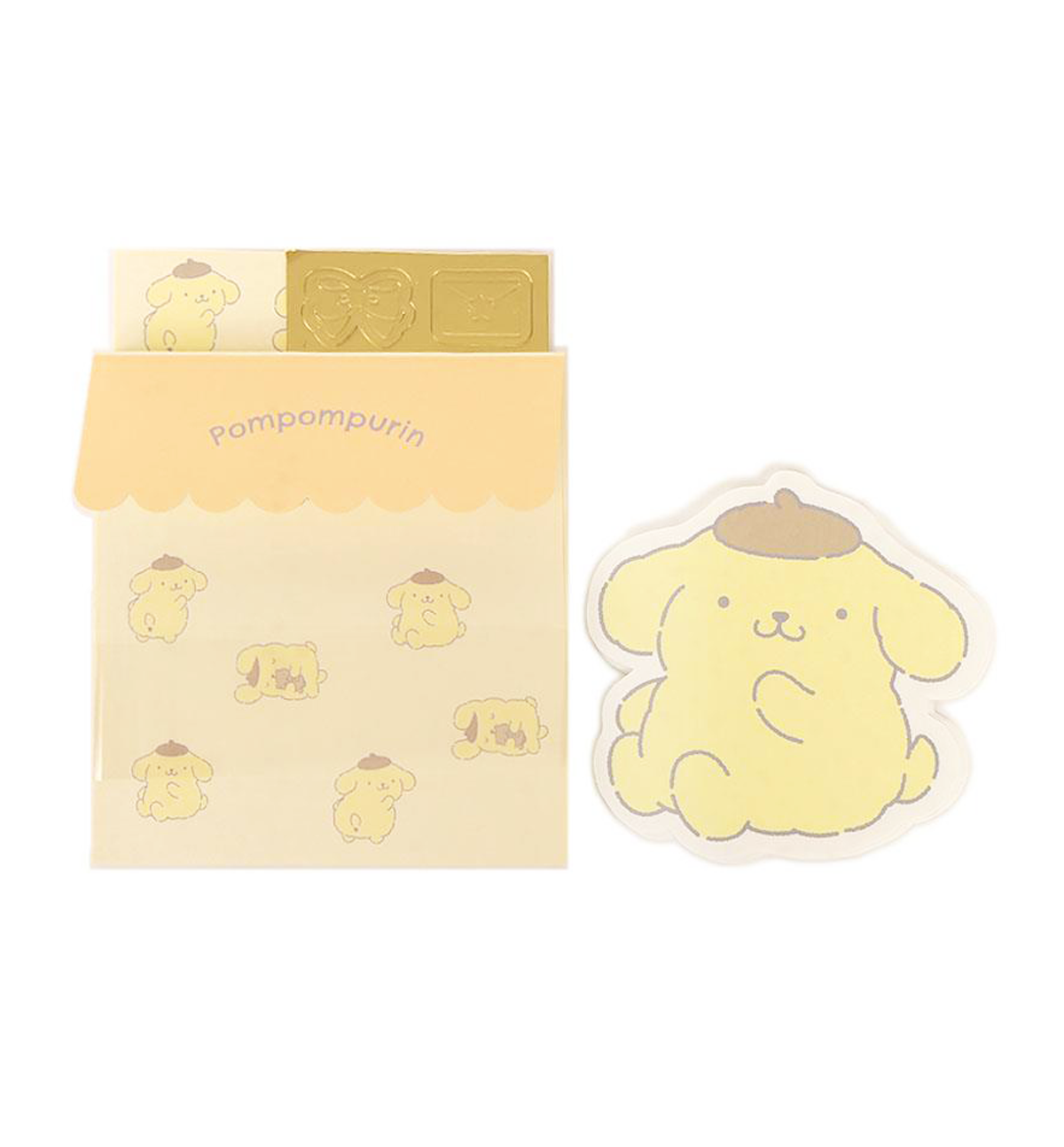 Sanrio Mini Letter Set [Pompompurin]