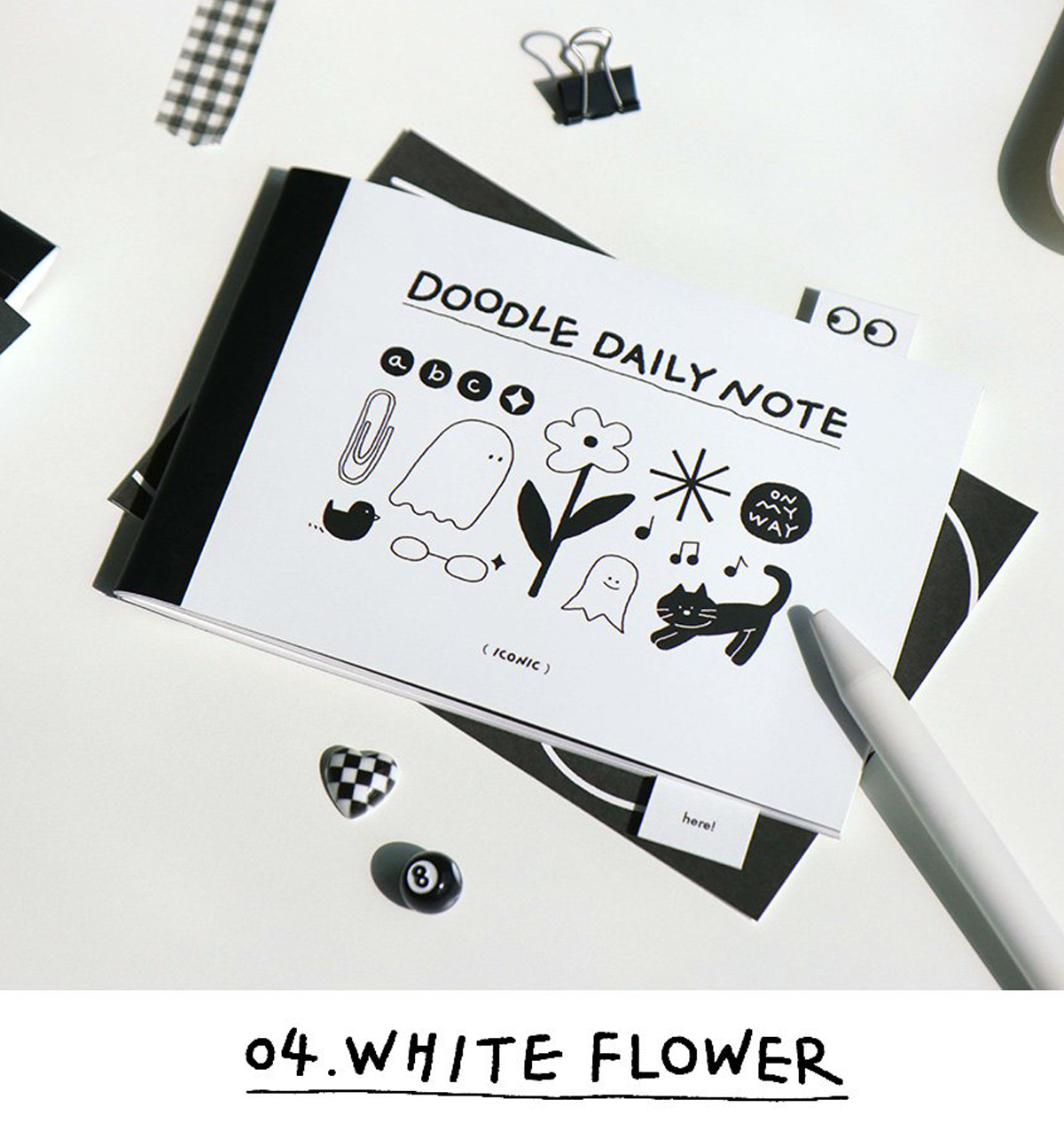 Doodle Daily Note Planner [1 Month]